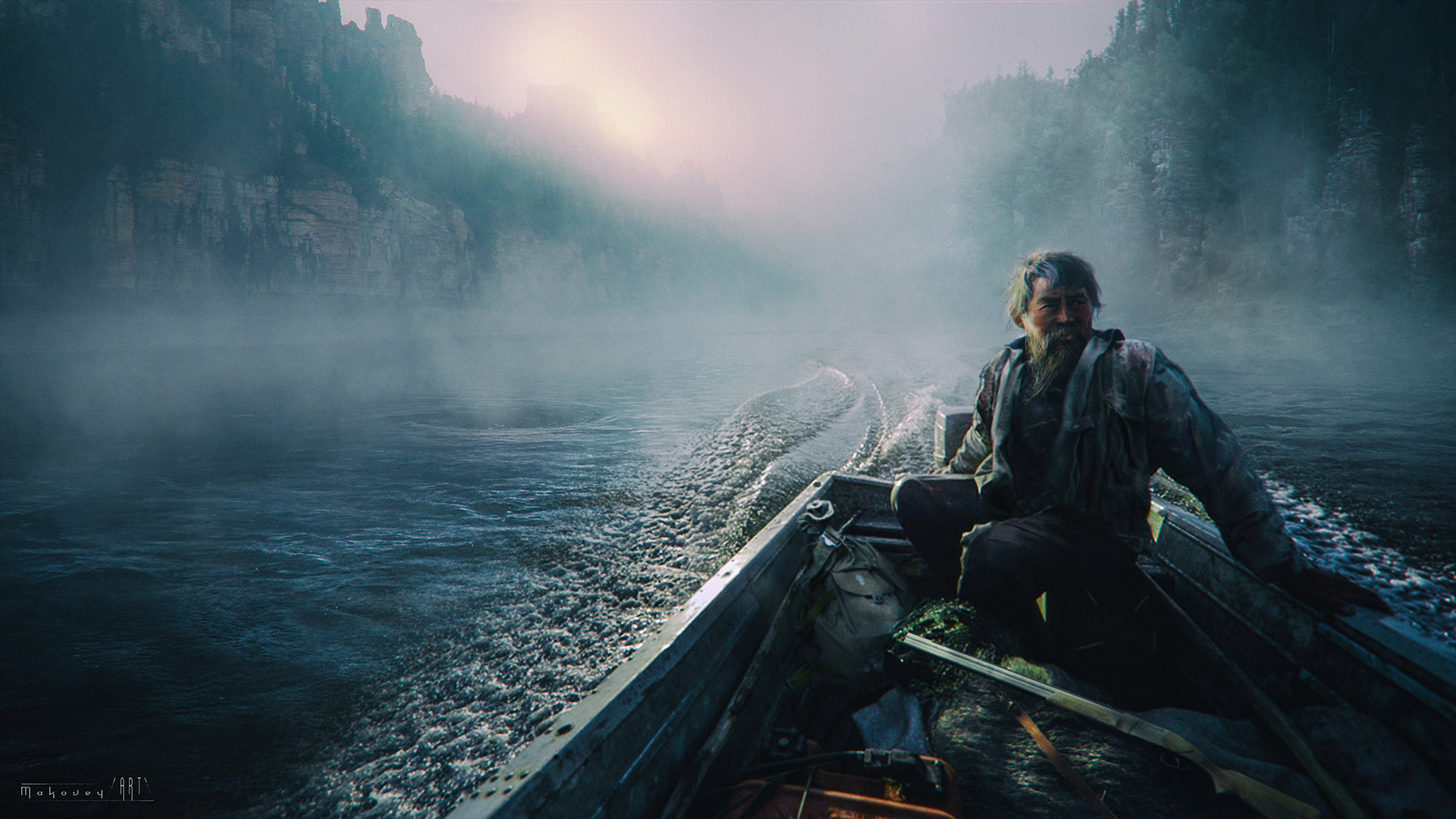 ArtStation - The journey into the zone.