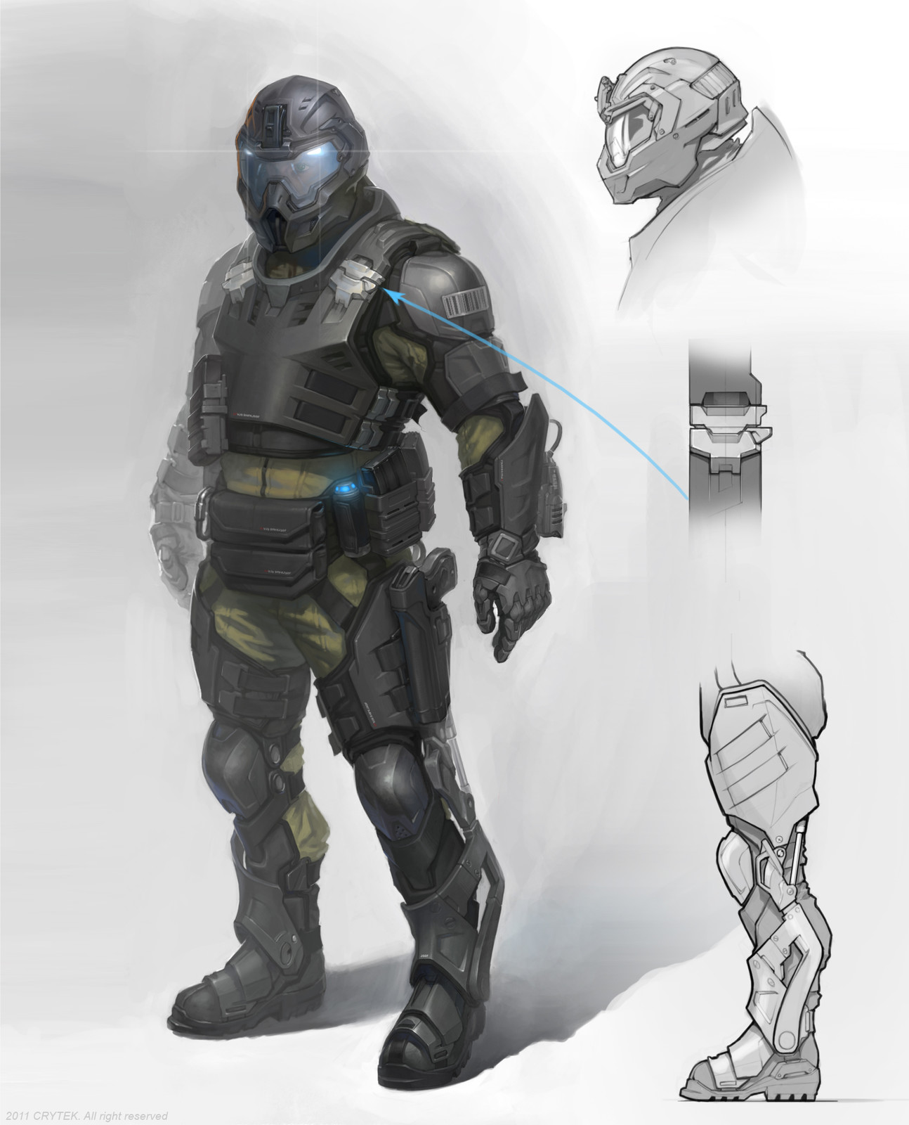 Denis Didenko - my concept art for crytek (us future soldier)