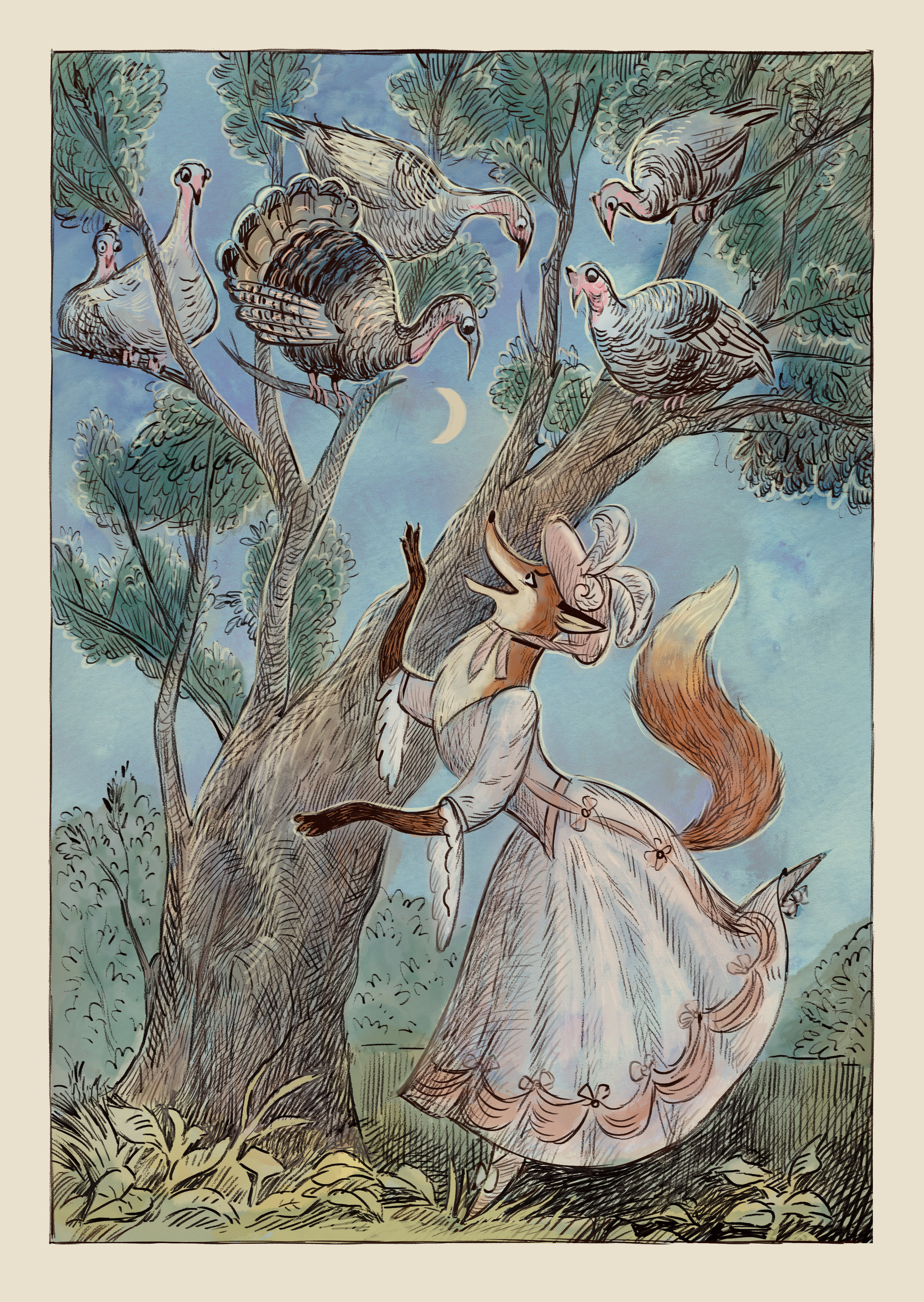 Anna Gantimurova - Fable of a La Fontaine