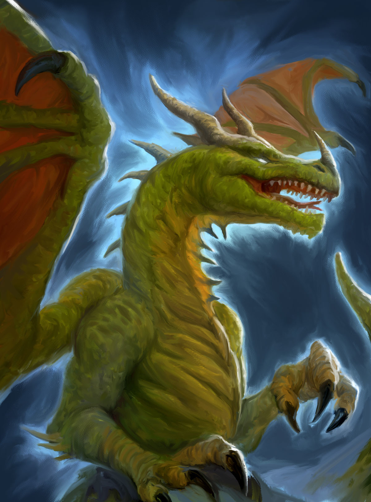 ArtStation - Green Dragon