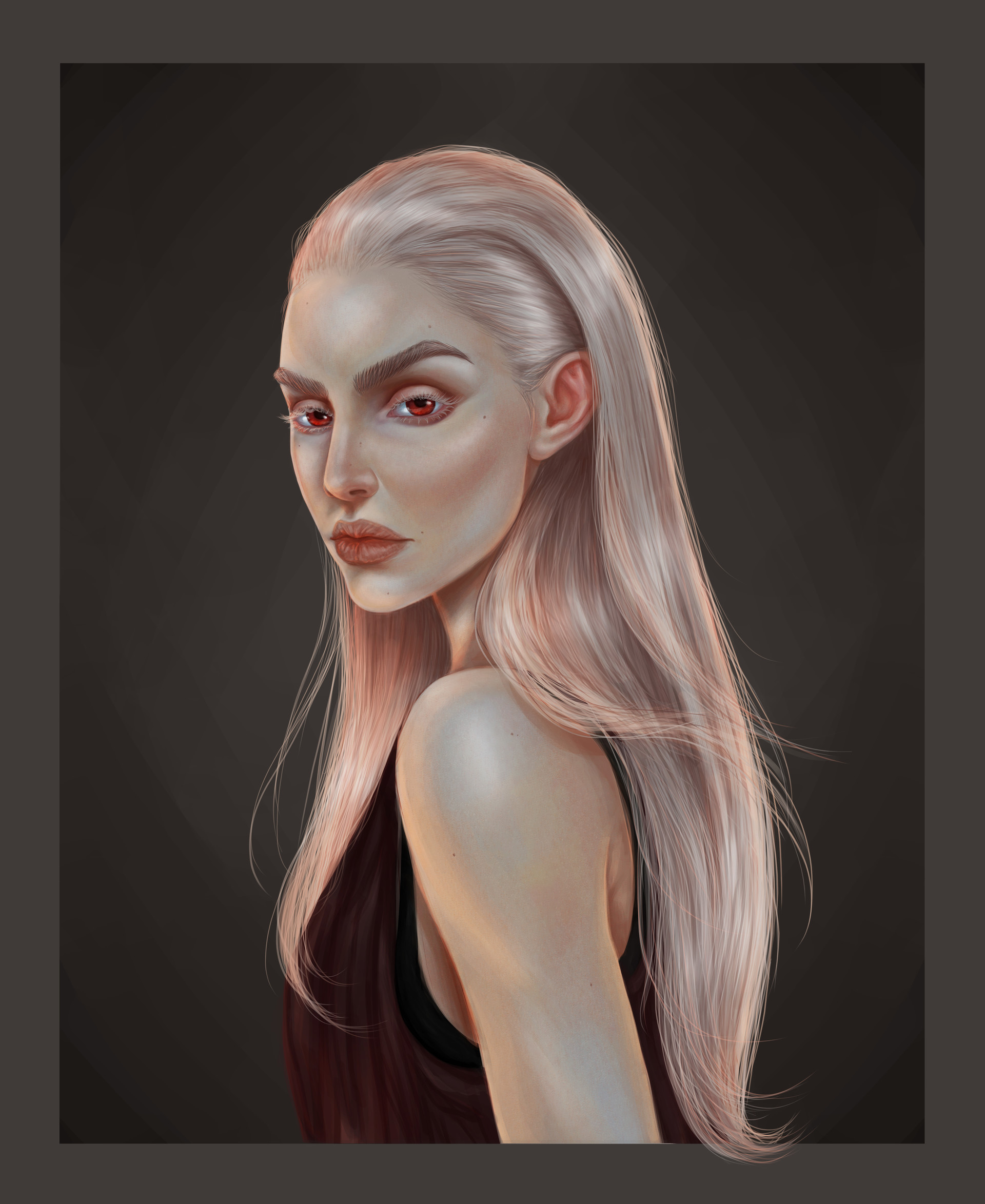 ArtStation - Pearly girl portrait