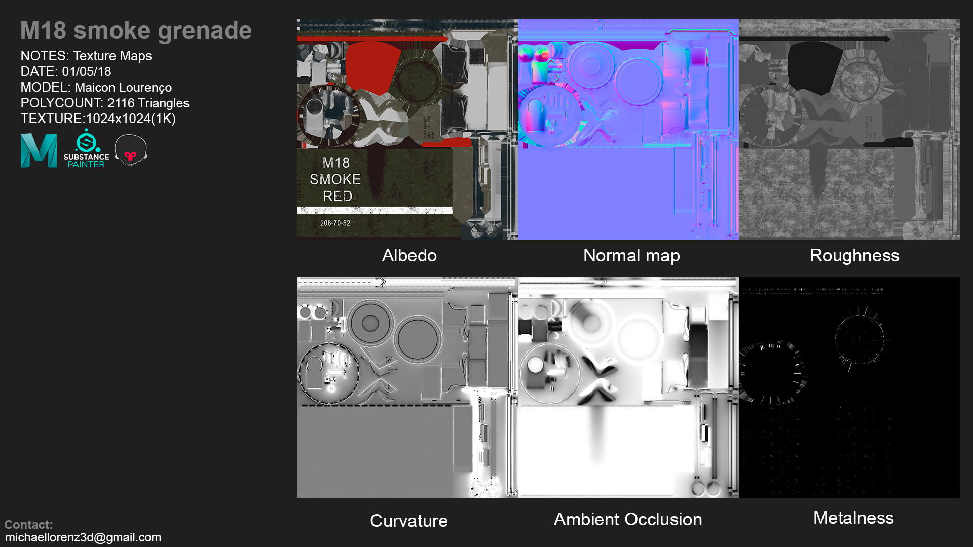 Maicon Lourenço - M18 Smoke Grenade