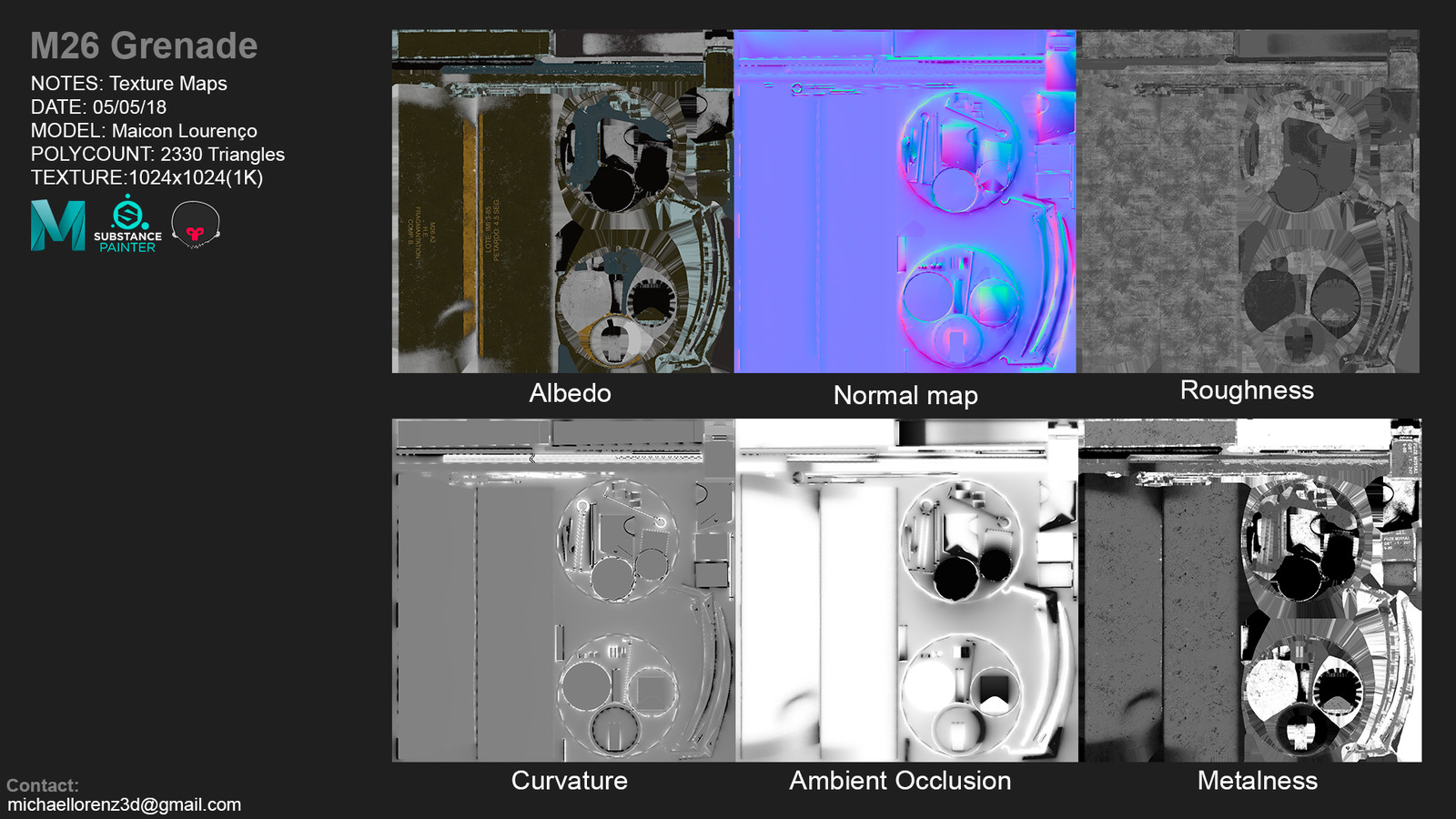 Maicon Lourenço - M26 Grenade