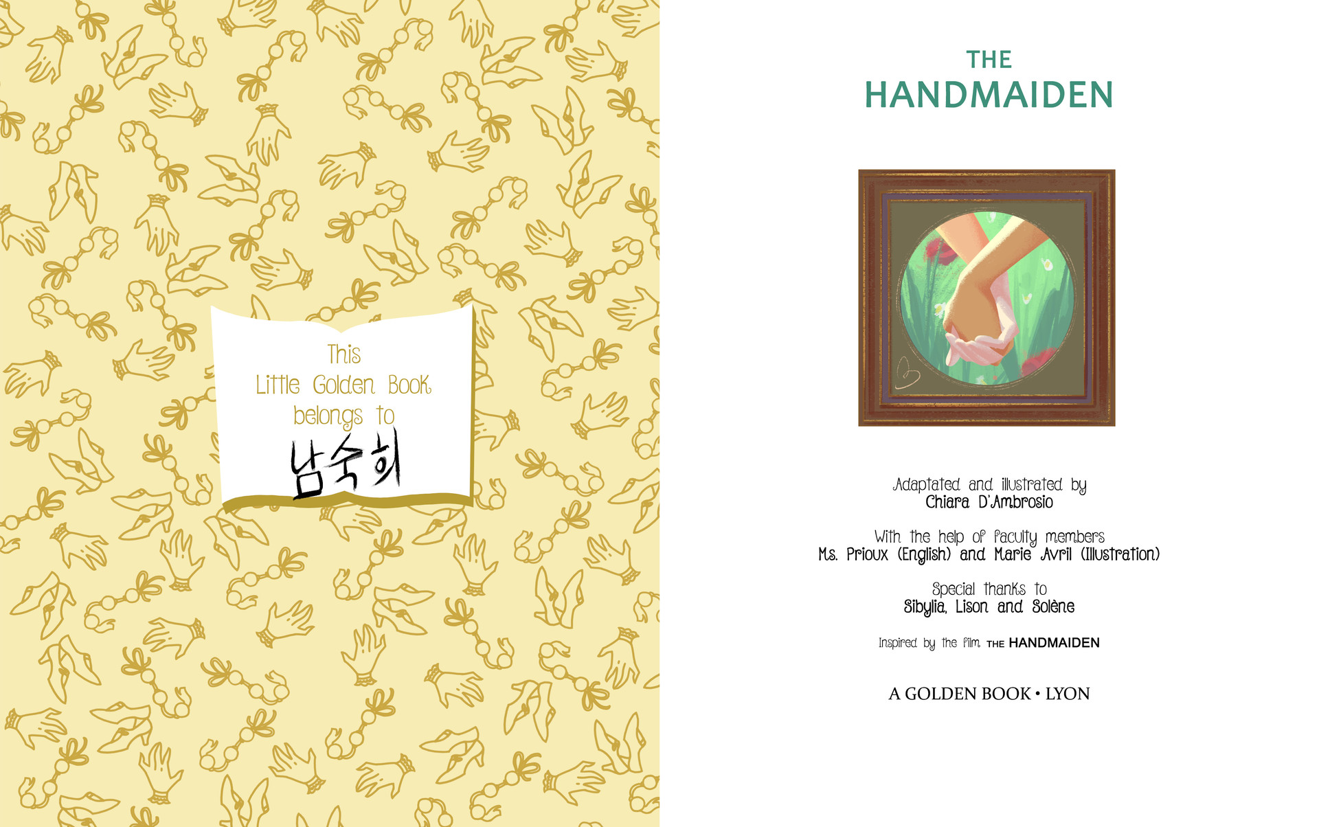 Chiara D'Ambrosio - The Handmaiden - A Little Golden Book