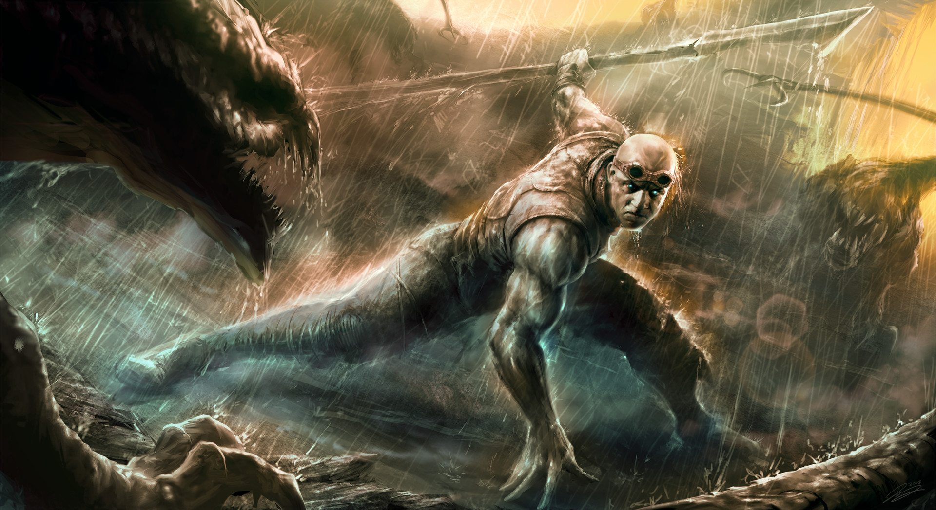 ArtStation - The Dark Hunt (2013)