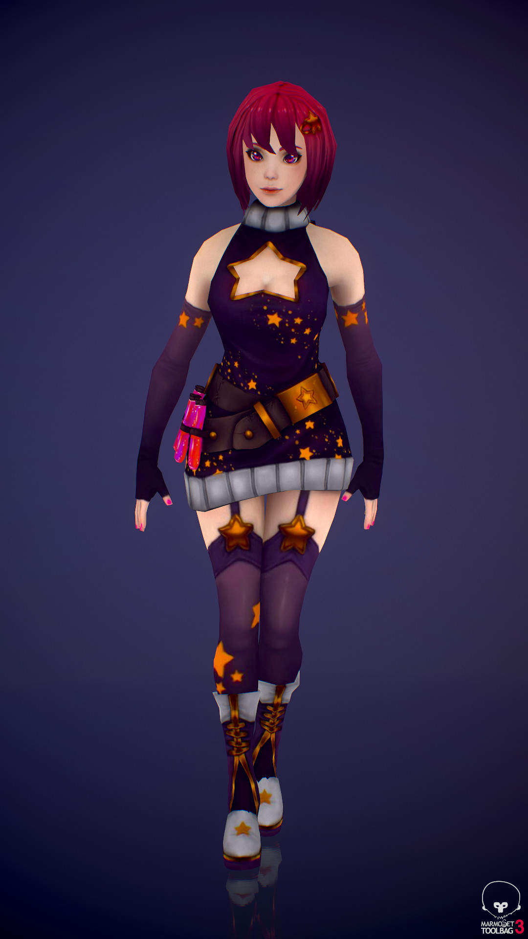 ArtStation - Magical Star Girl Finished