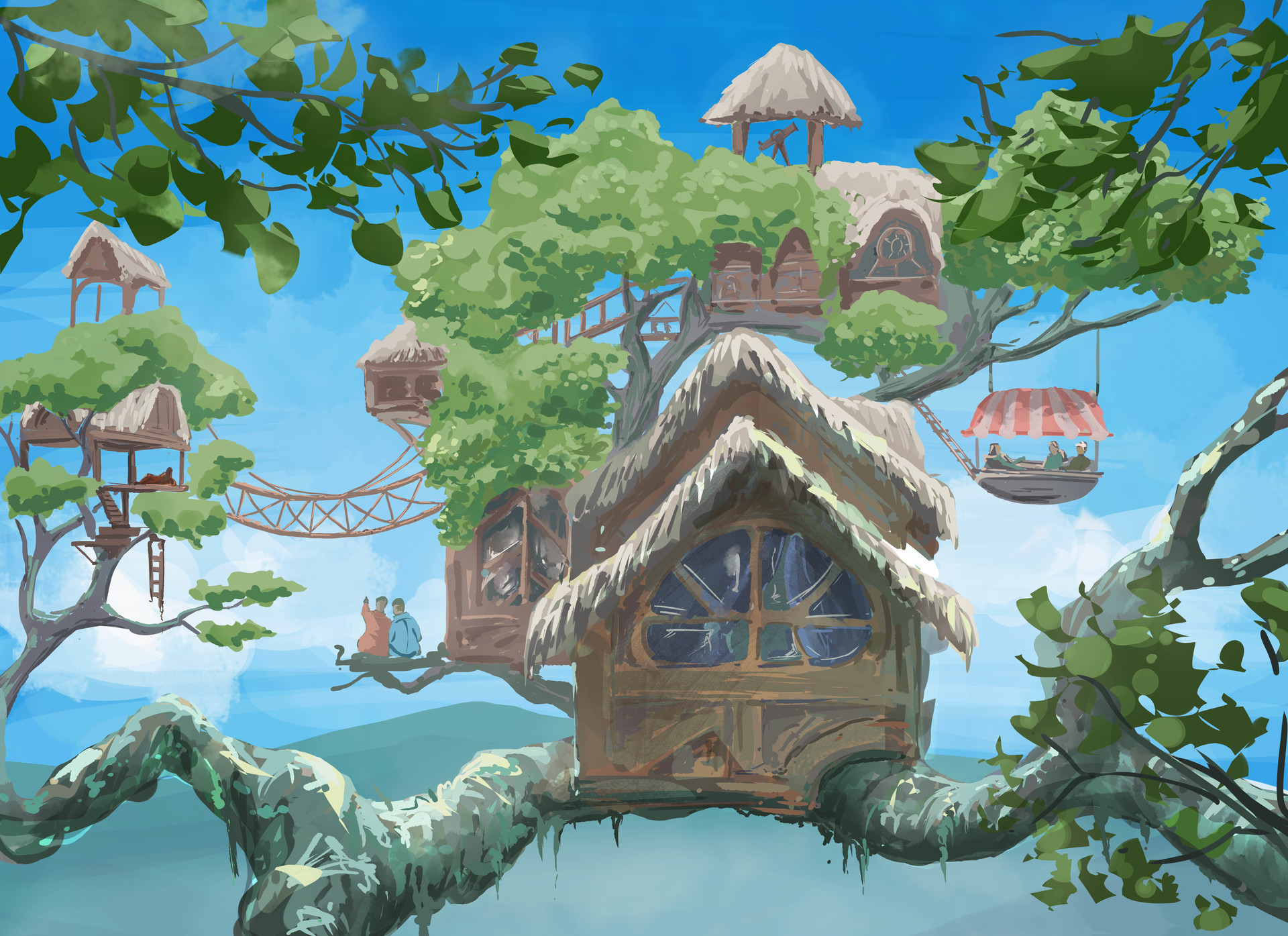 Pascal Miller - Tree Village