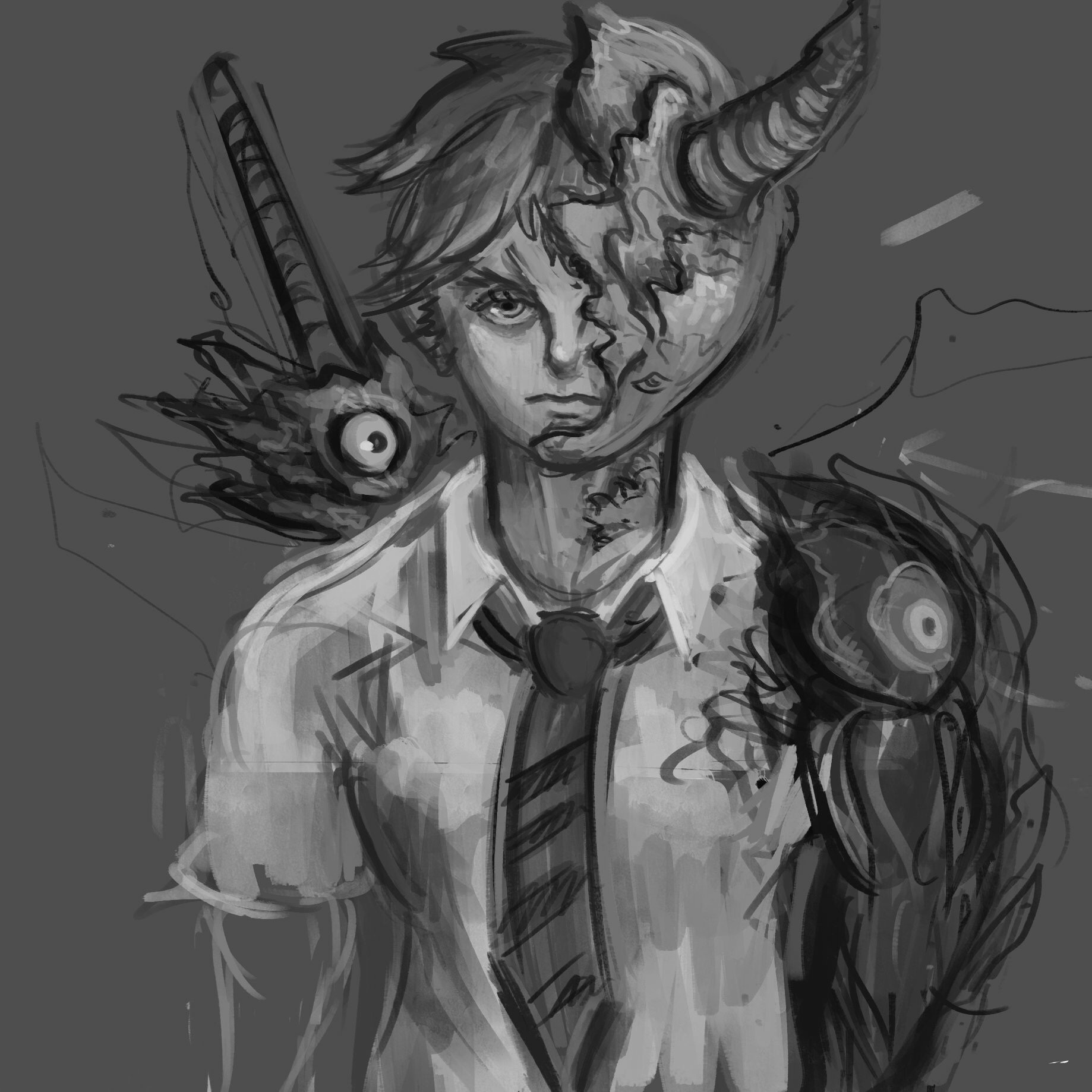 ArtStation - Project Night: MC Sketch