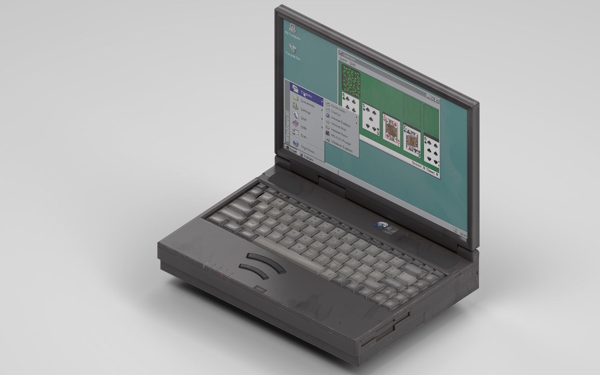 ArtStation - Plastic (Laptop) study, baek jongchan