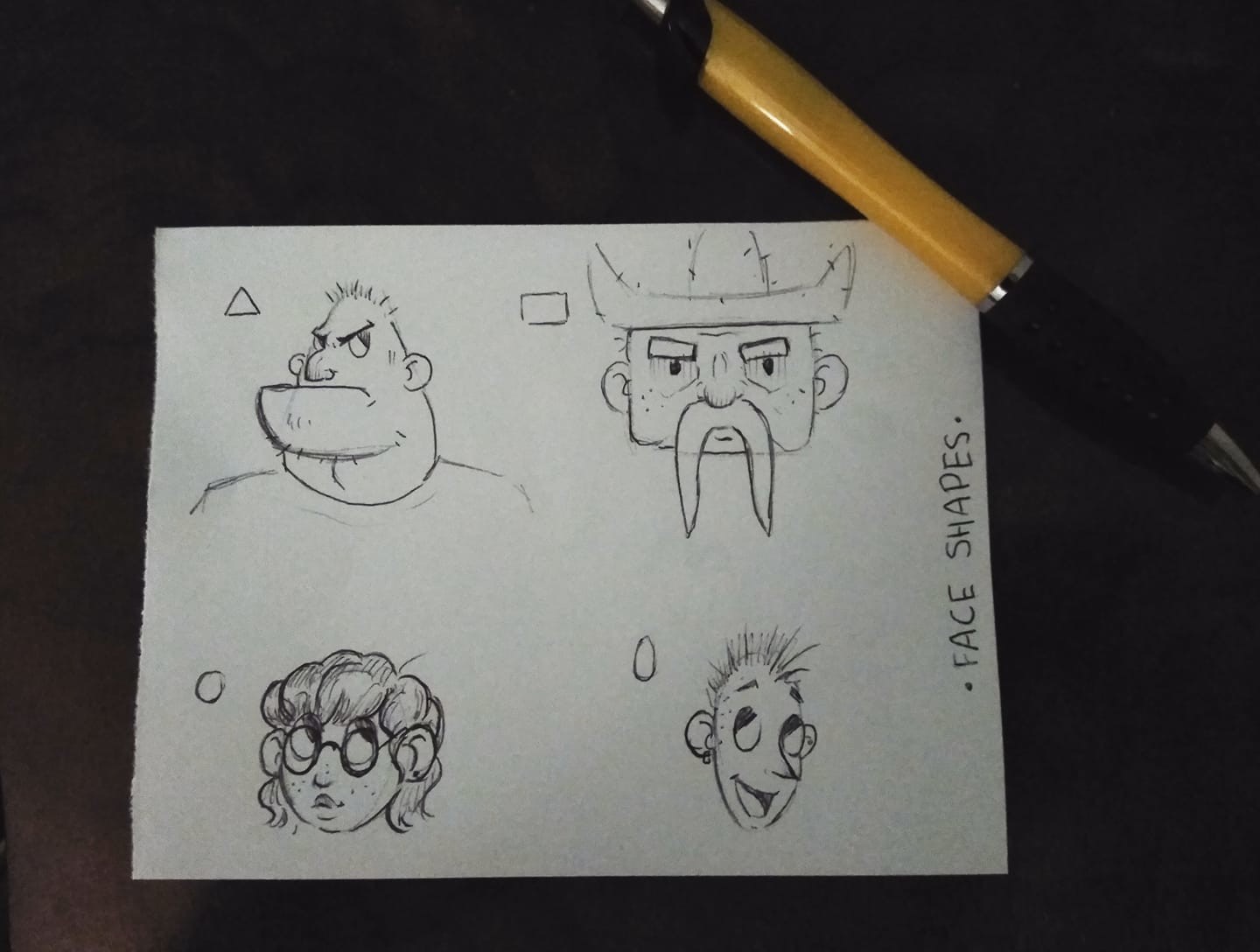 ArtStation - Face Shapes