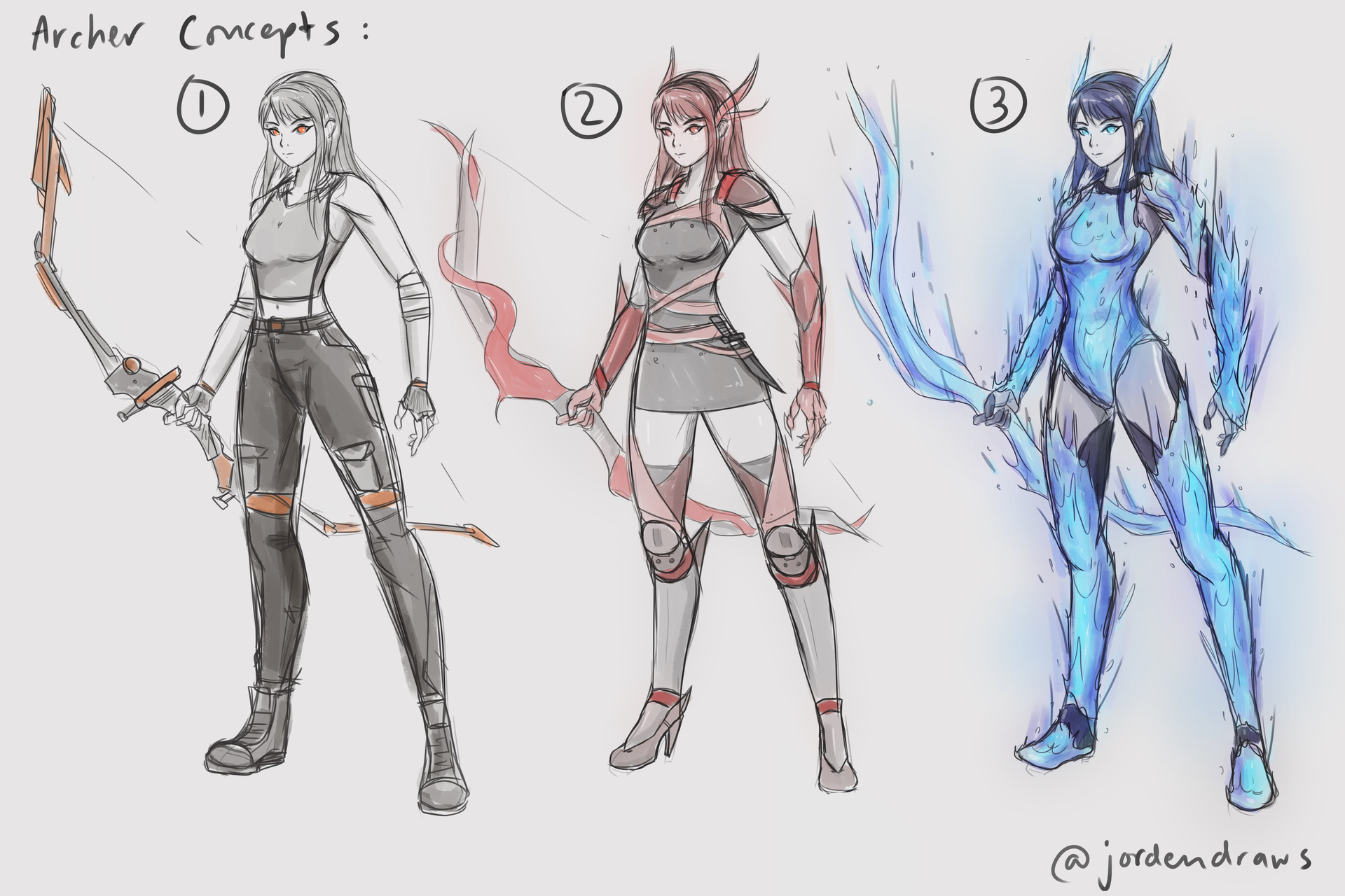 ArtStation - archer concepting