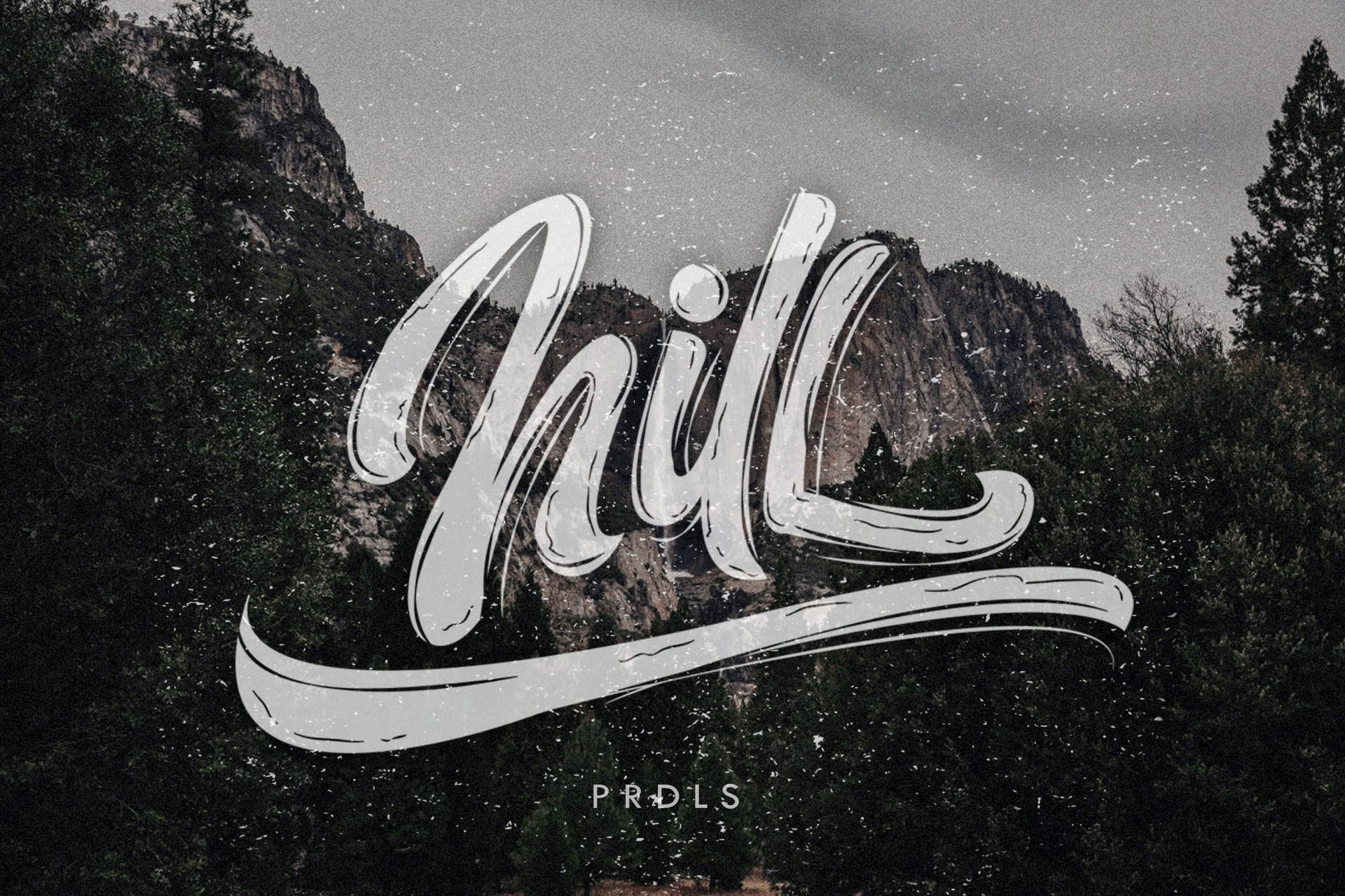 ArtStation - Hill lettering