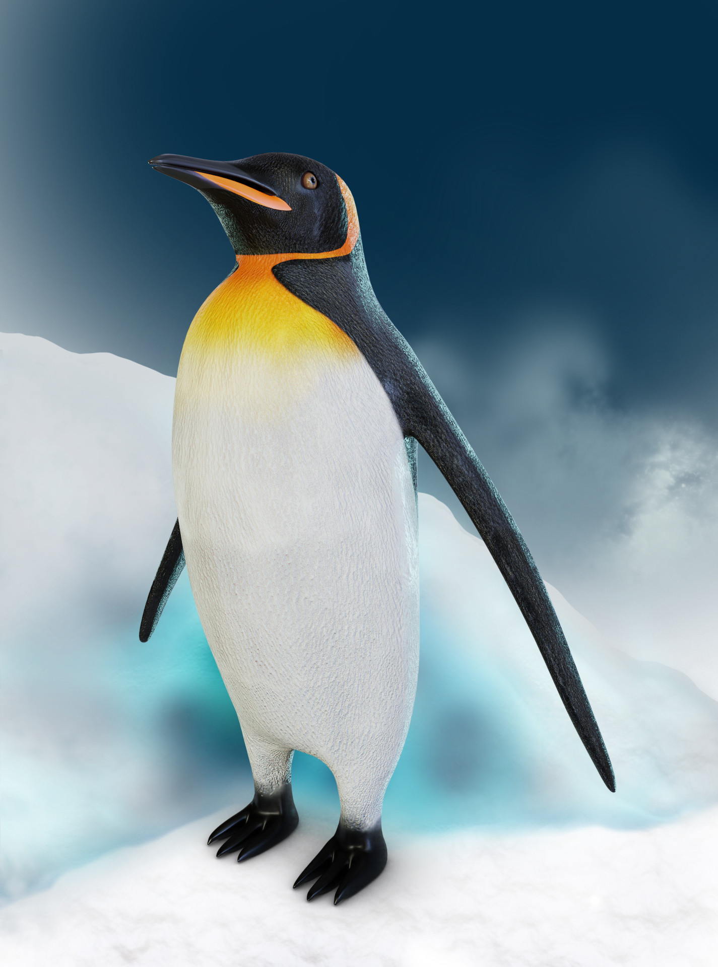 ArtStation - Emperor Penguin