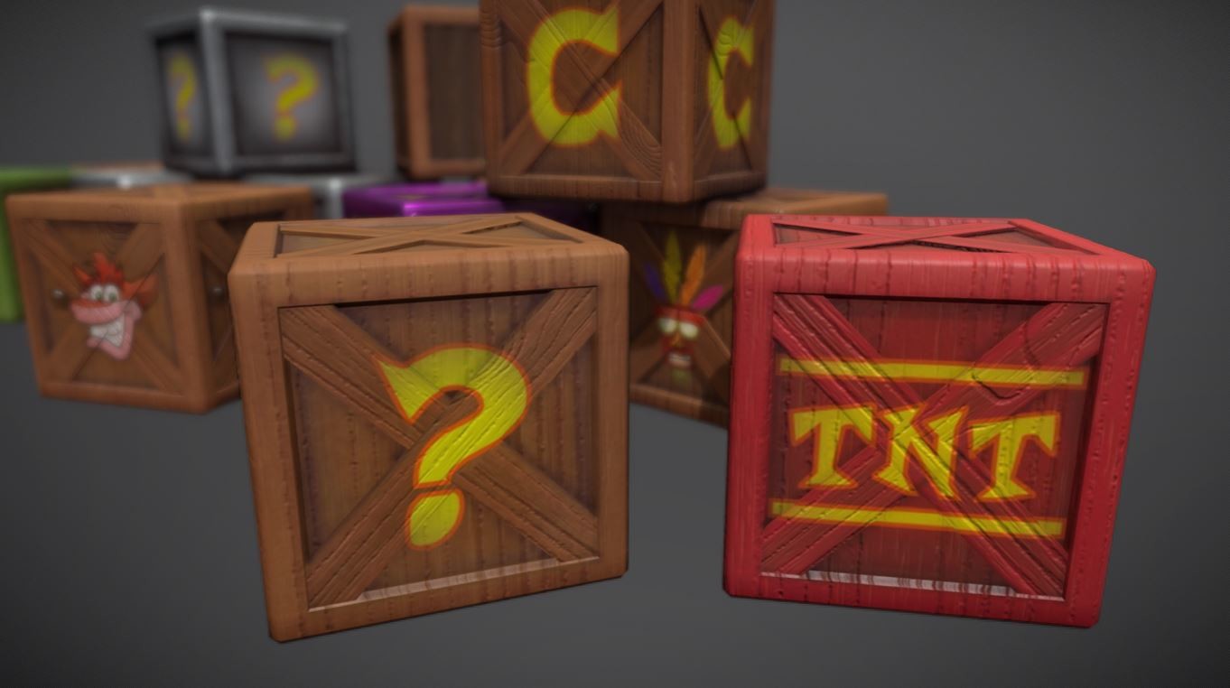 Rolando Rodríguez - Crash Bandicoot Crates