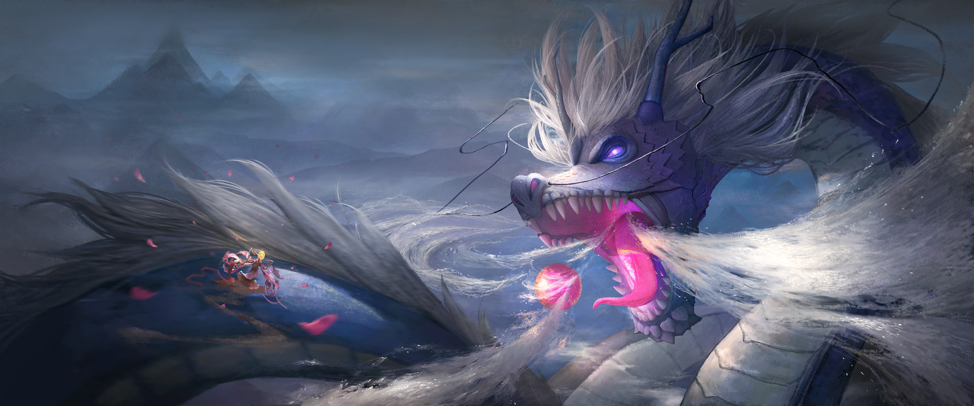 ArtStation - The Chinese dragon