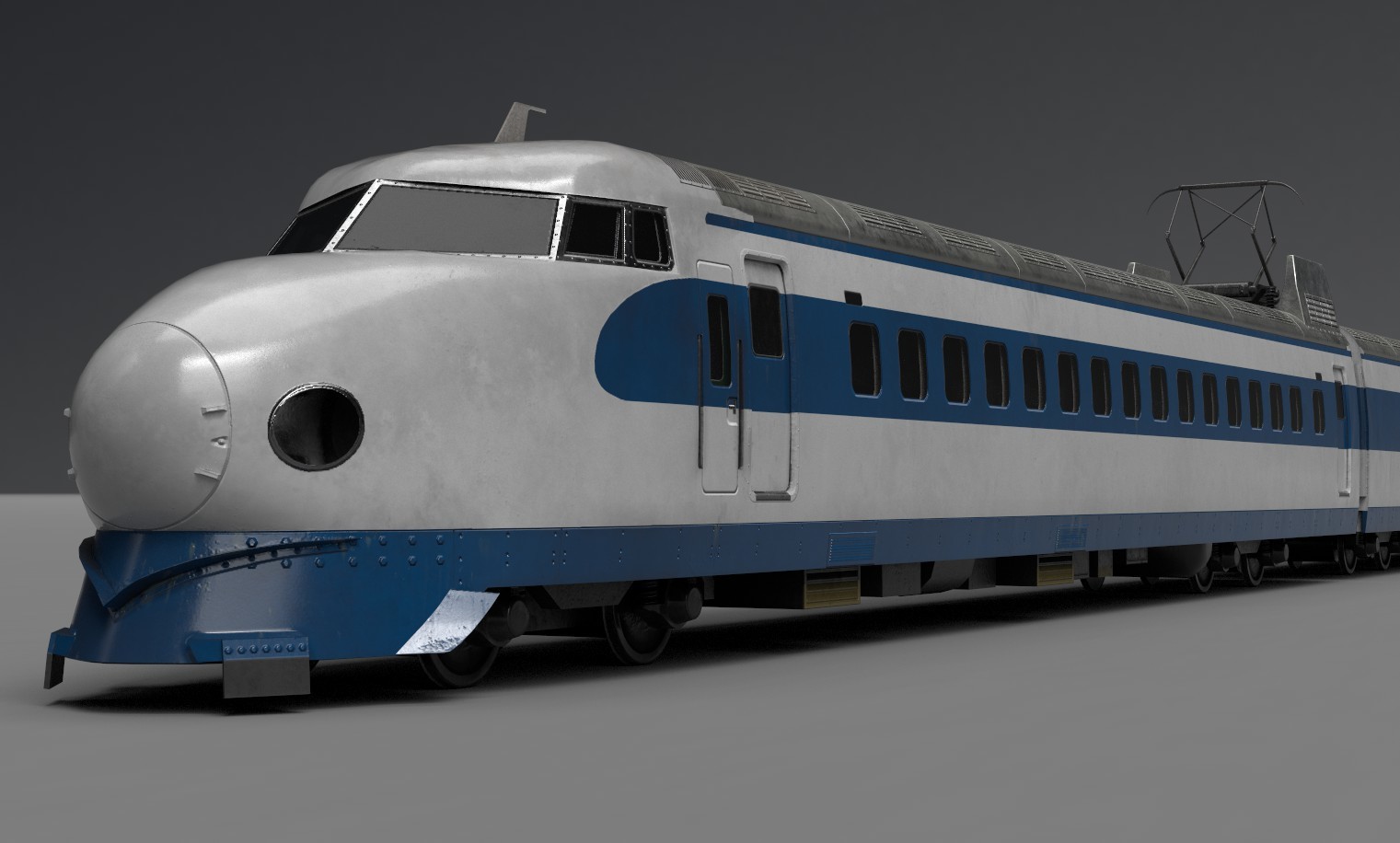 TGR Studio - Chinese passenger train 0 series for Shinkansen