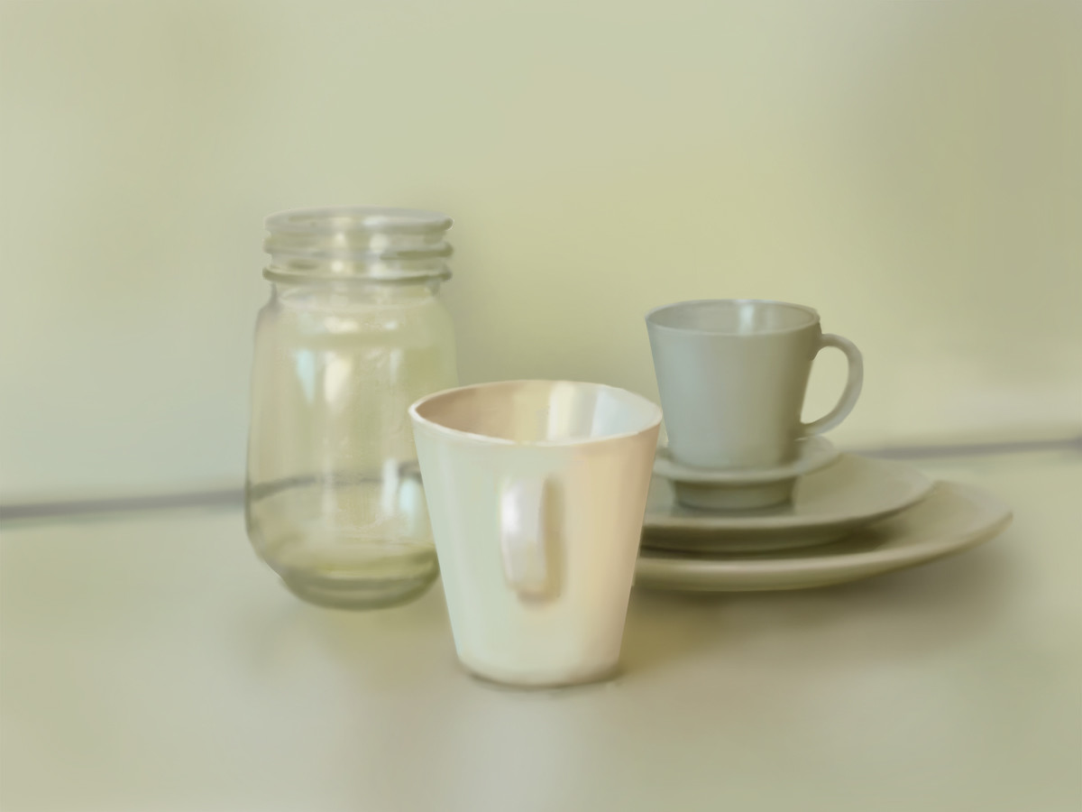 ArtStation - Digital painting still life 20180722