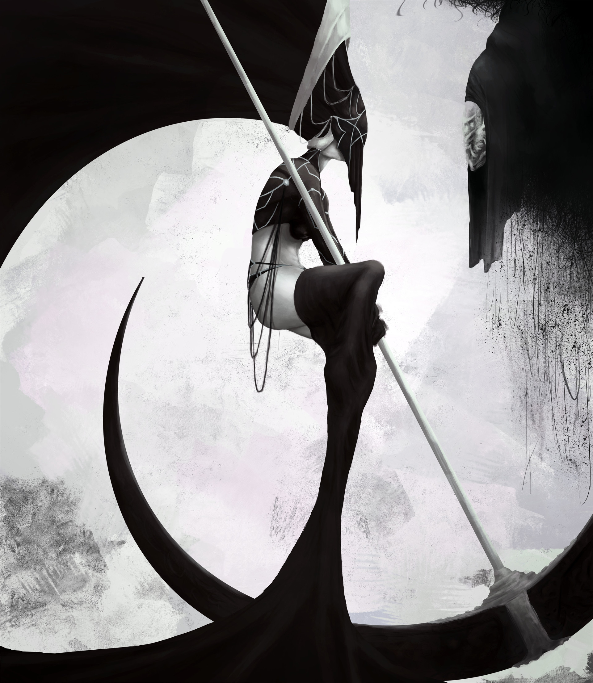 ArtStation - Scythe - Chatting with a Demon