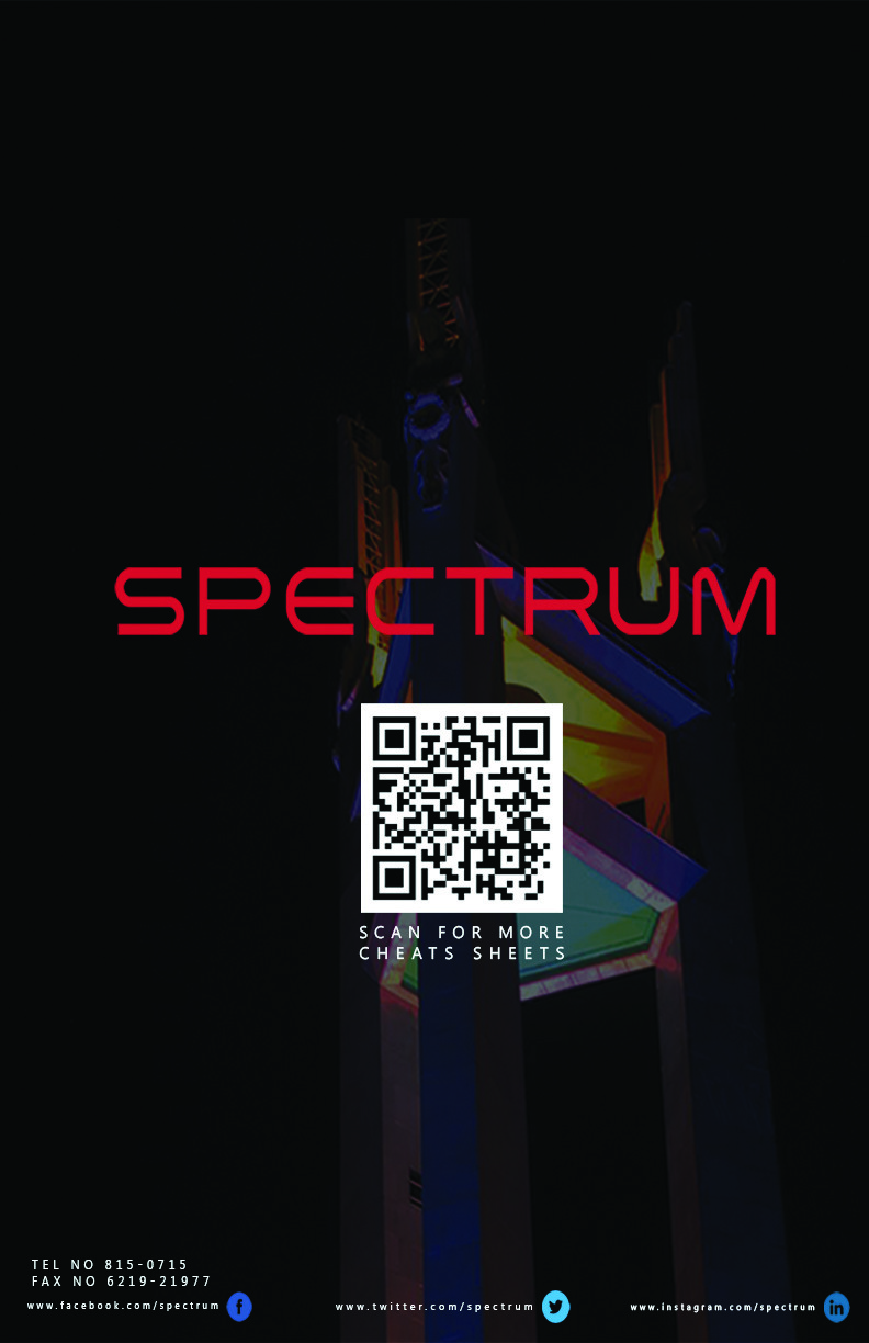 ArtStation - Spectrum Magazine Back Cover