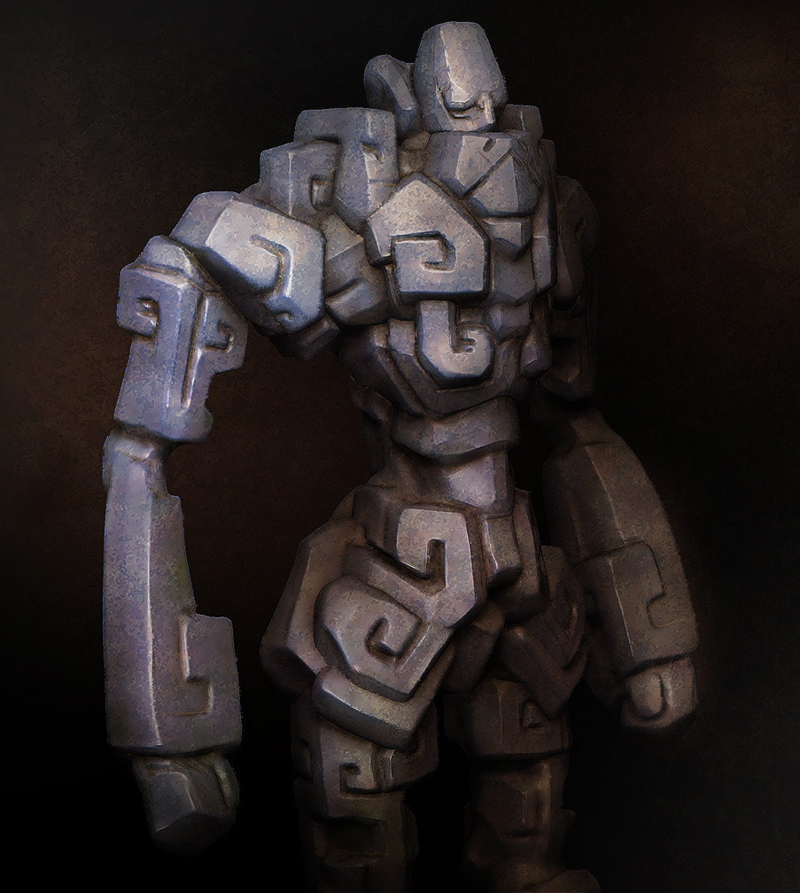 ArtStation - Golem Design