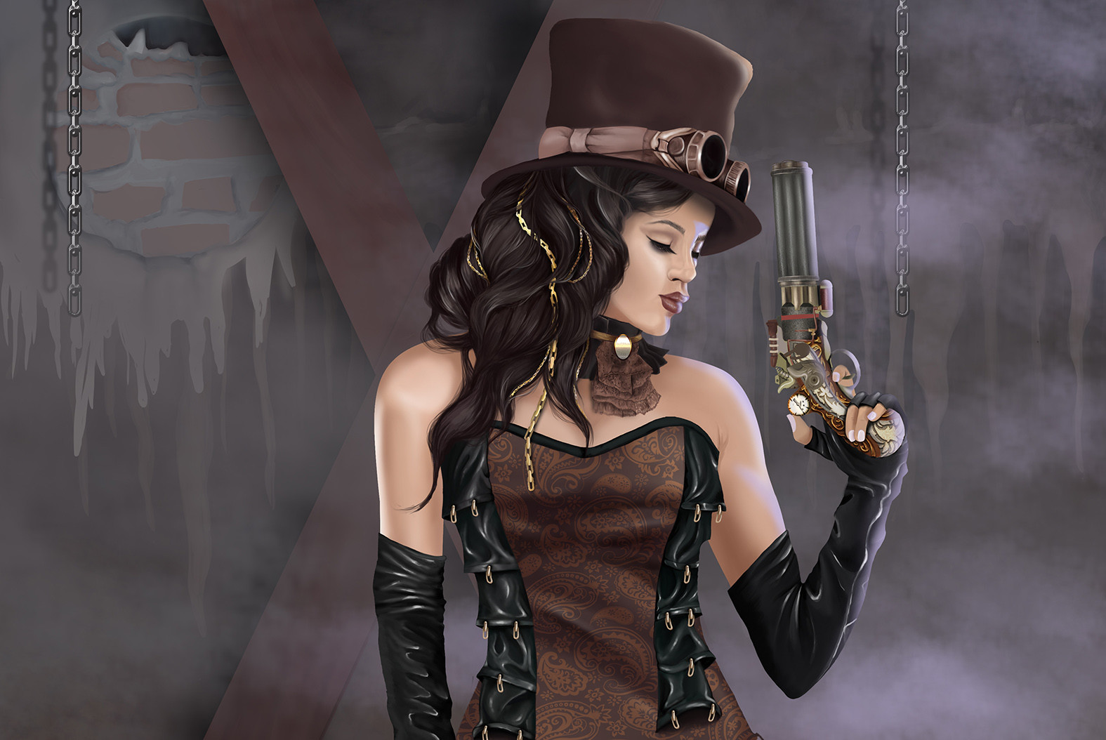 ArtStation - steampunk Girl