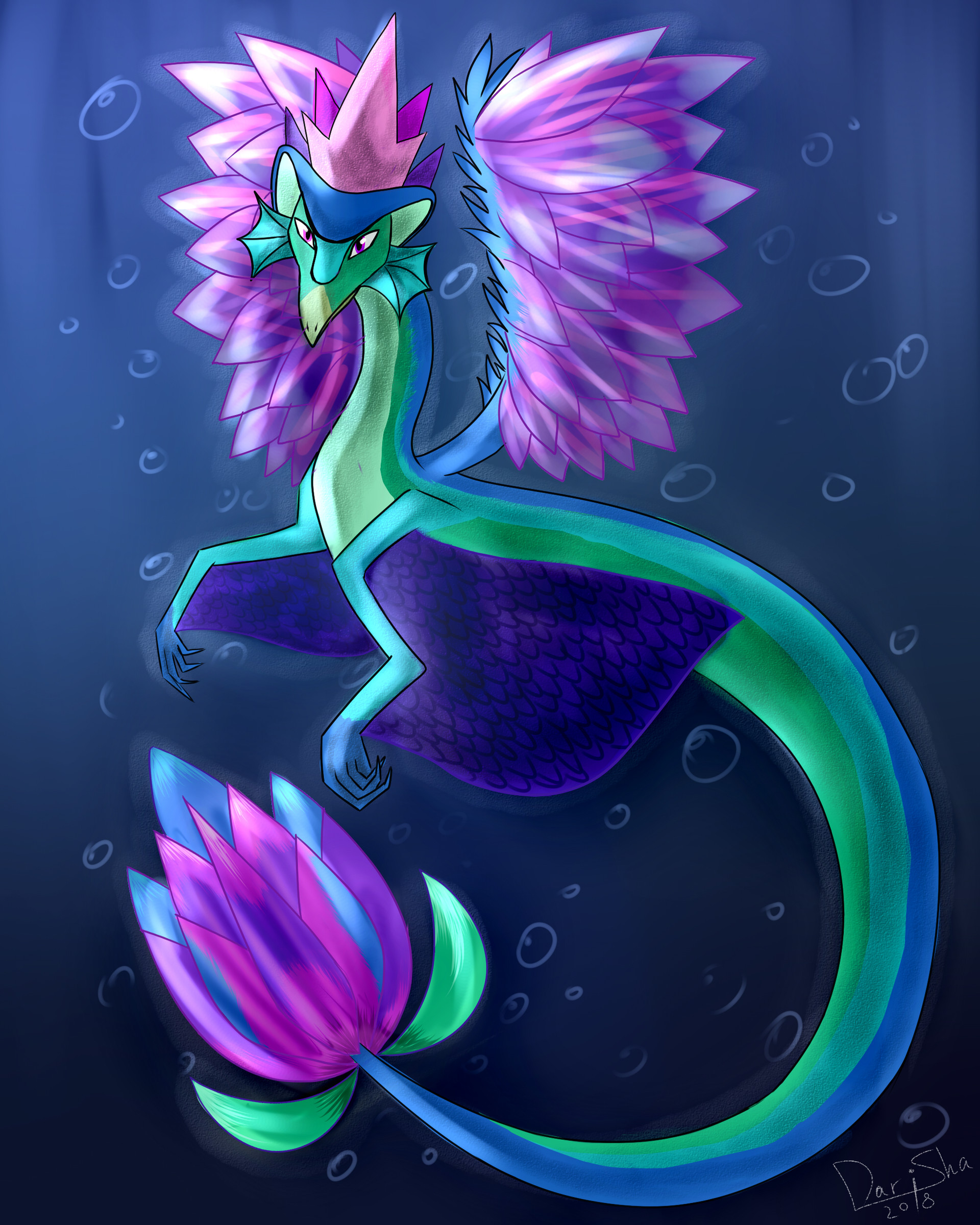 ArtStation - Water Dragon