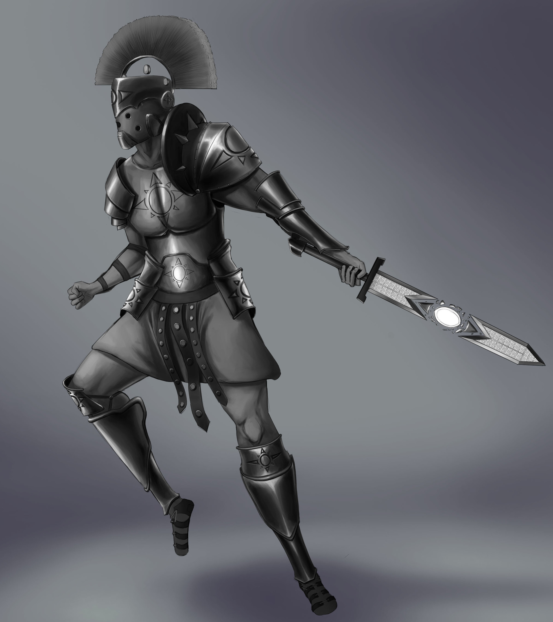 Micah Lopez - Roman Warrior Concept