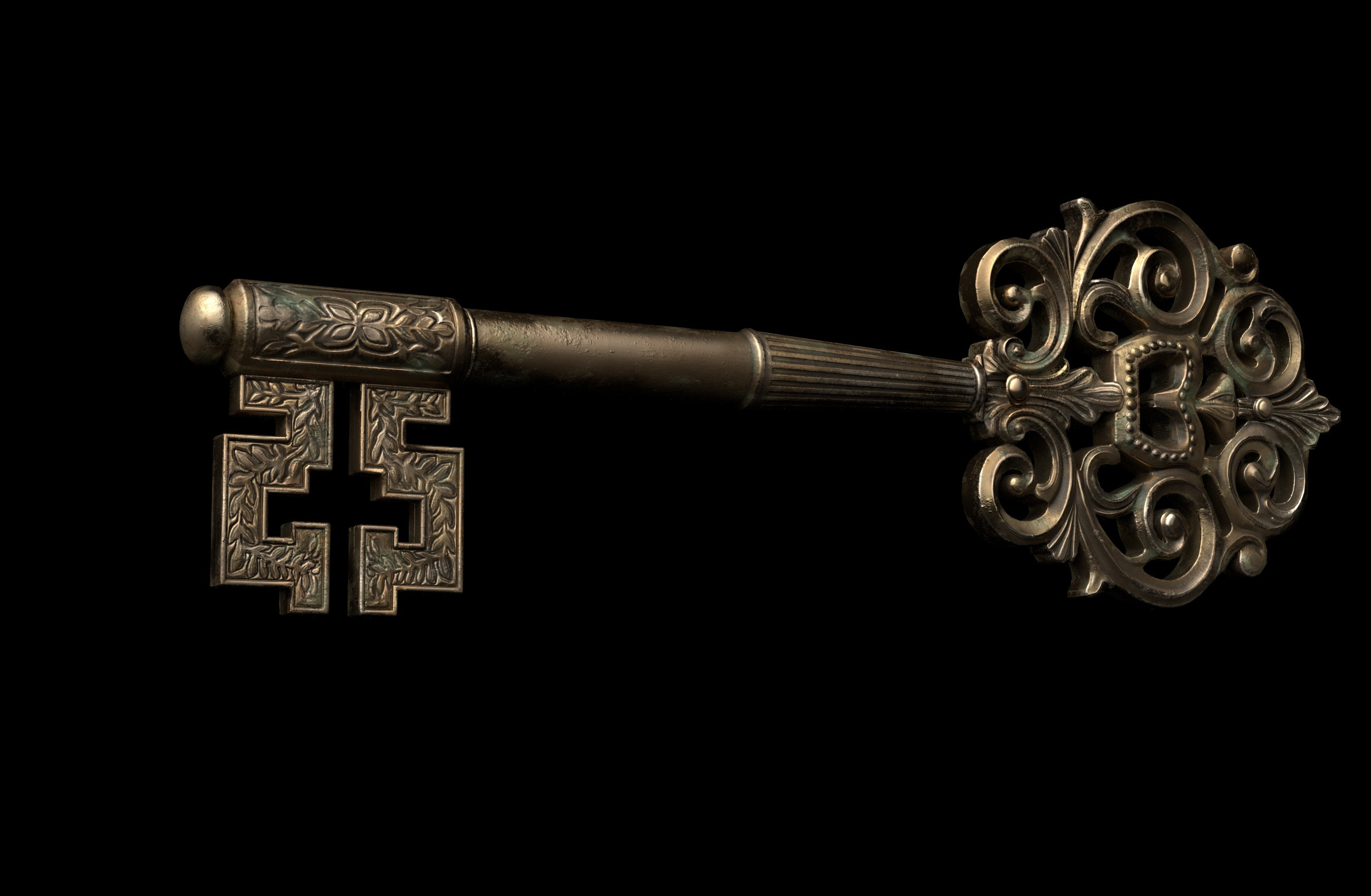 Zehra Khan - Ancient Ornamental Key