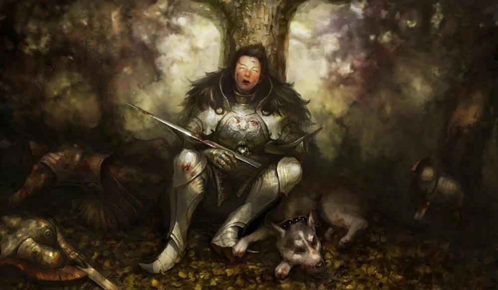 ArtStation - The Blind Beggar _ hommage