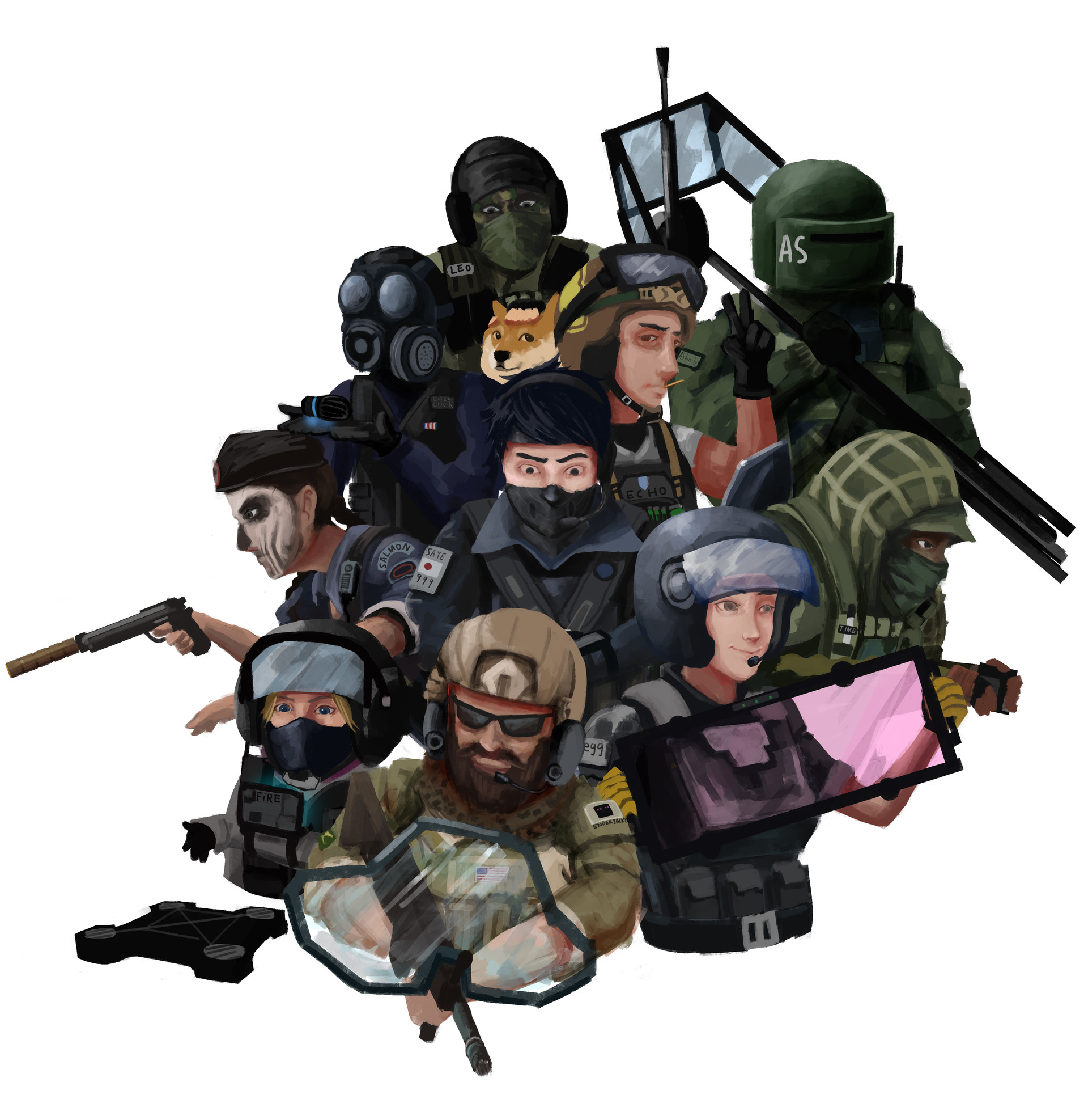 ArtStation - R6 SRK team