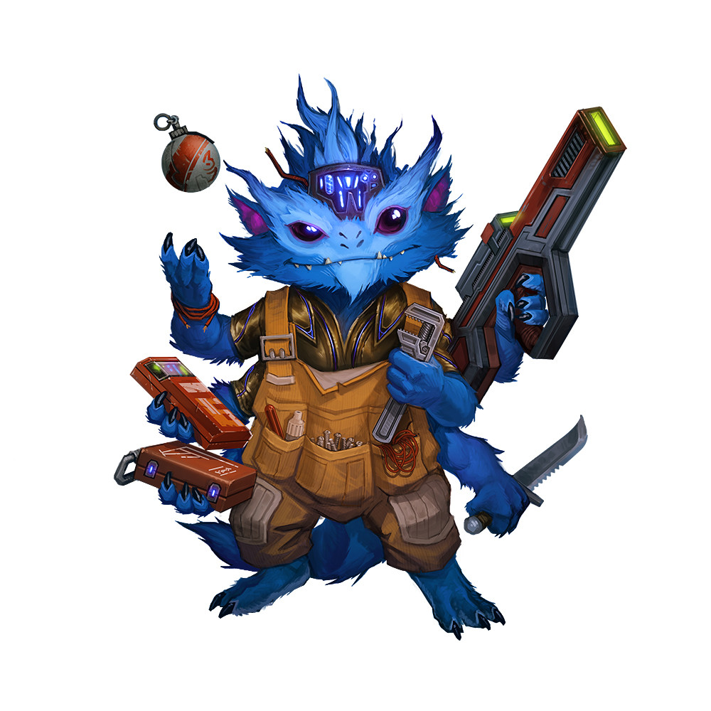 Graey Erb - Skittershot Characters