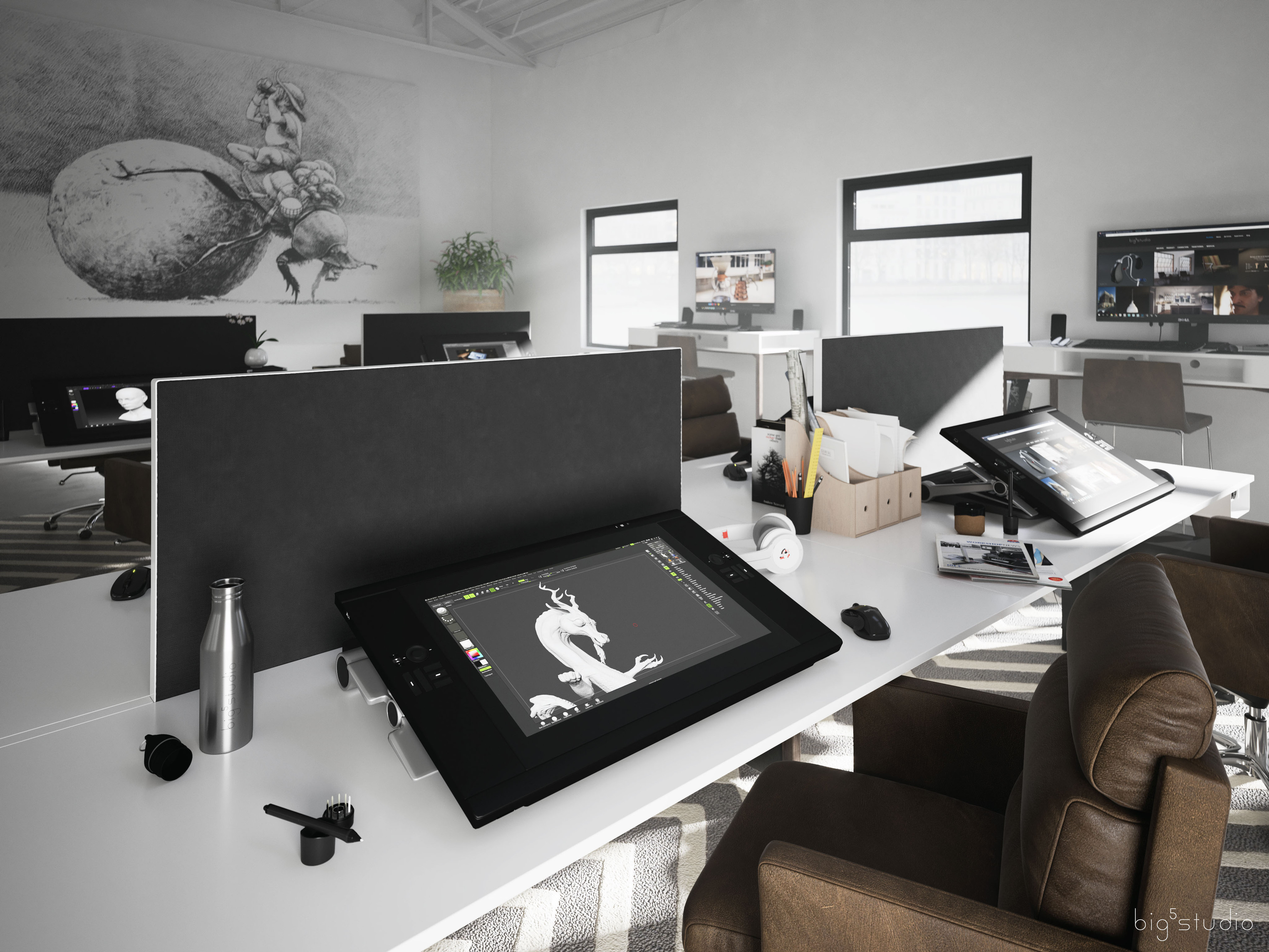 Big5 Studio - Art Studio Interior