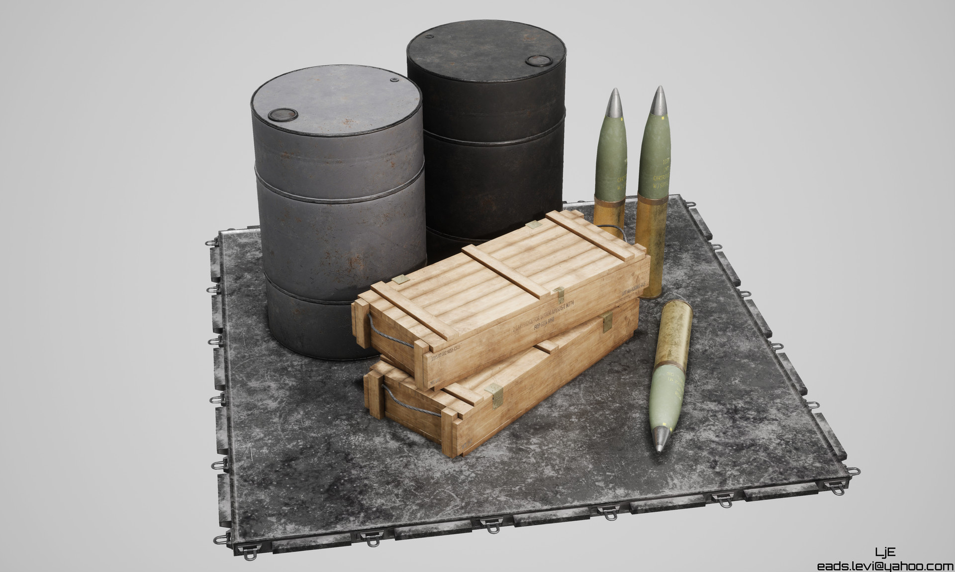 Levi Eads - Military Props