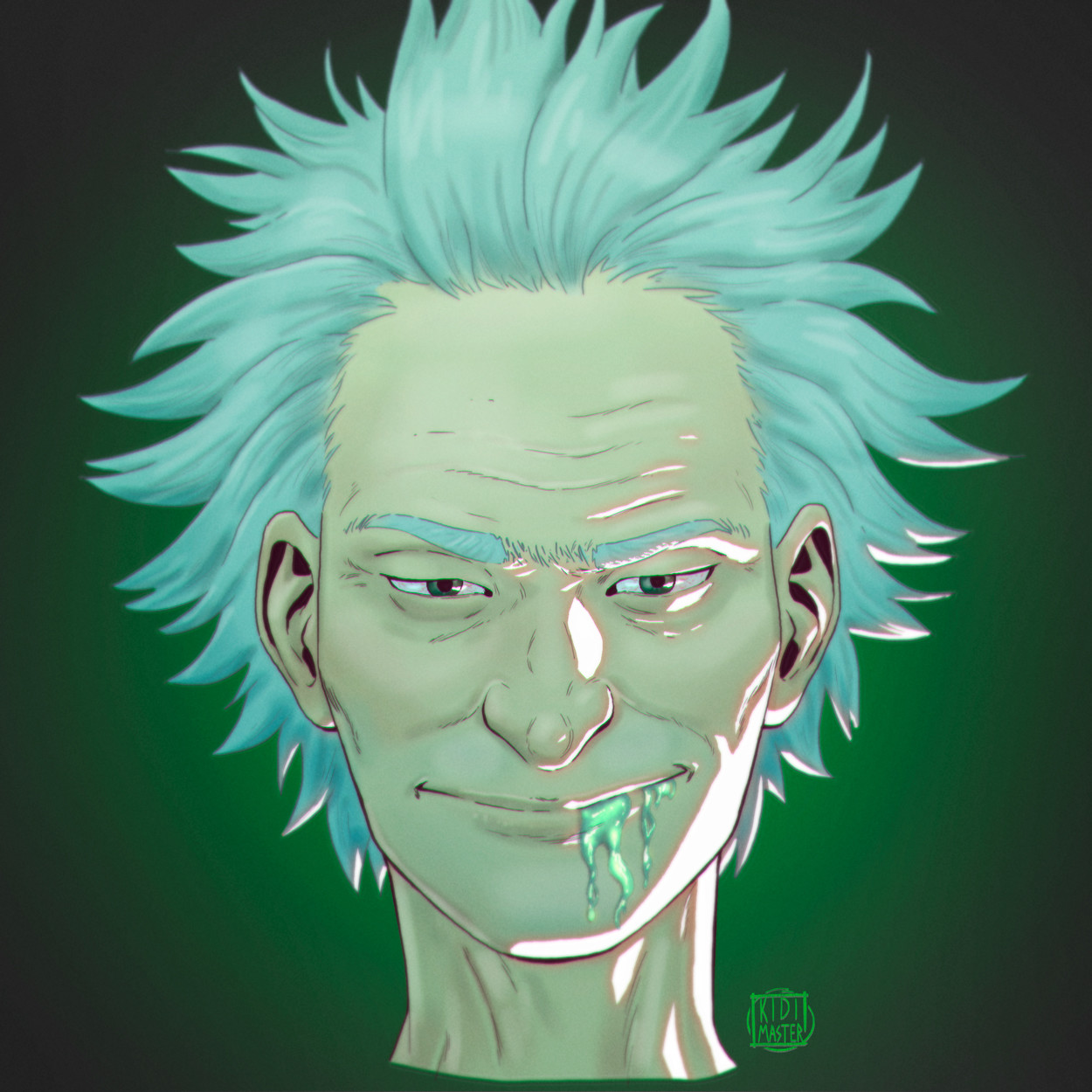 ArtStation - Crazy Grandpa Rick