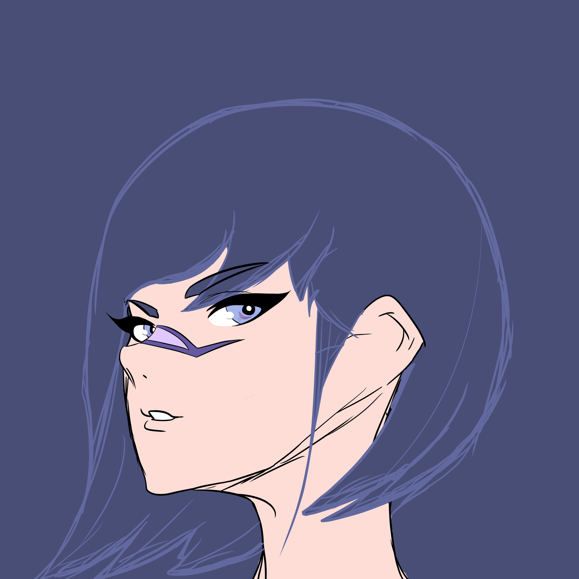 ArtStation - Ines, the purple carotte