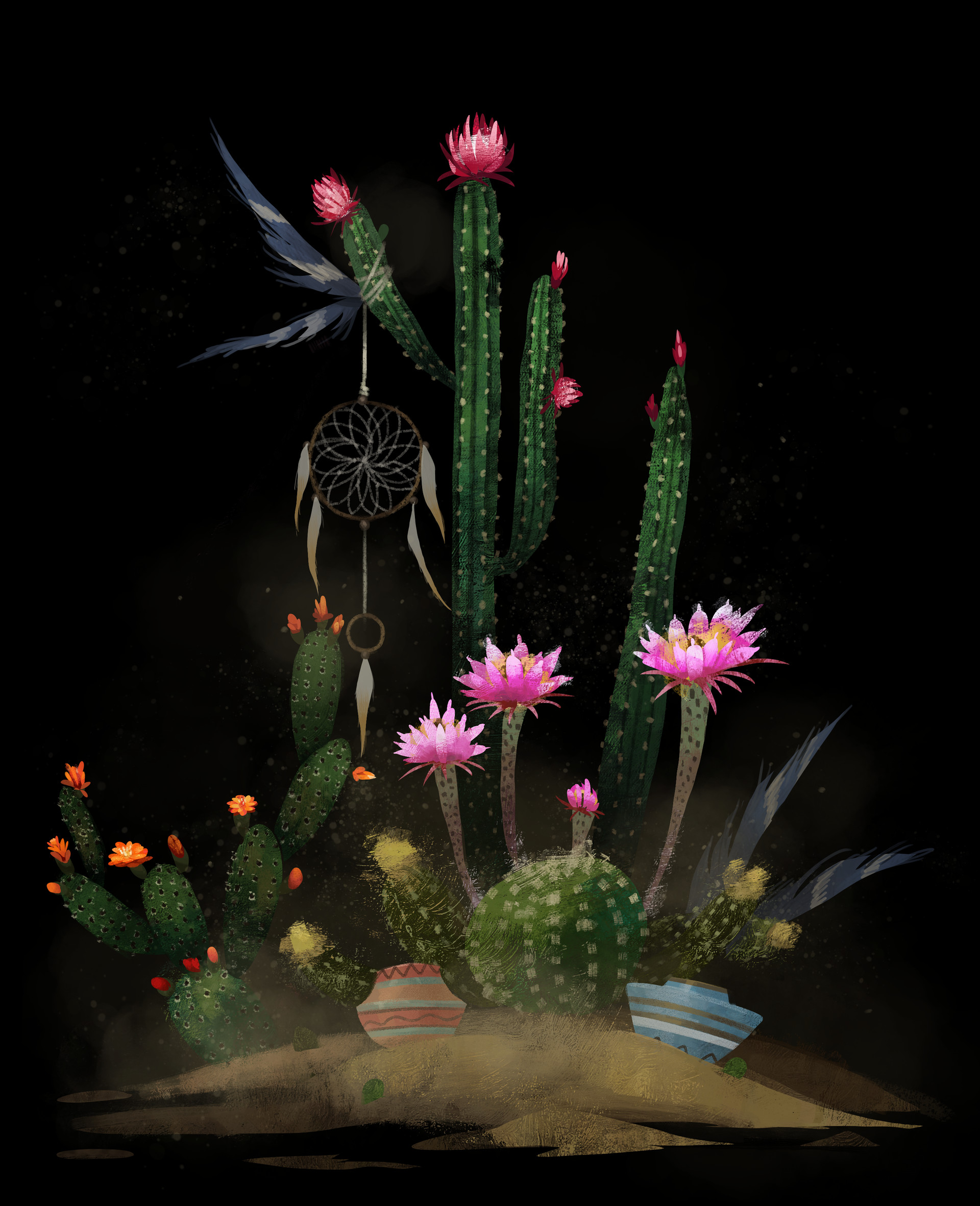ArtStation - flowers_Arizona