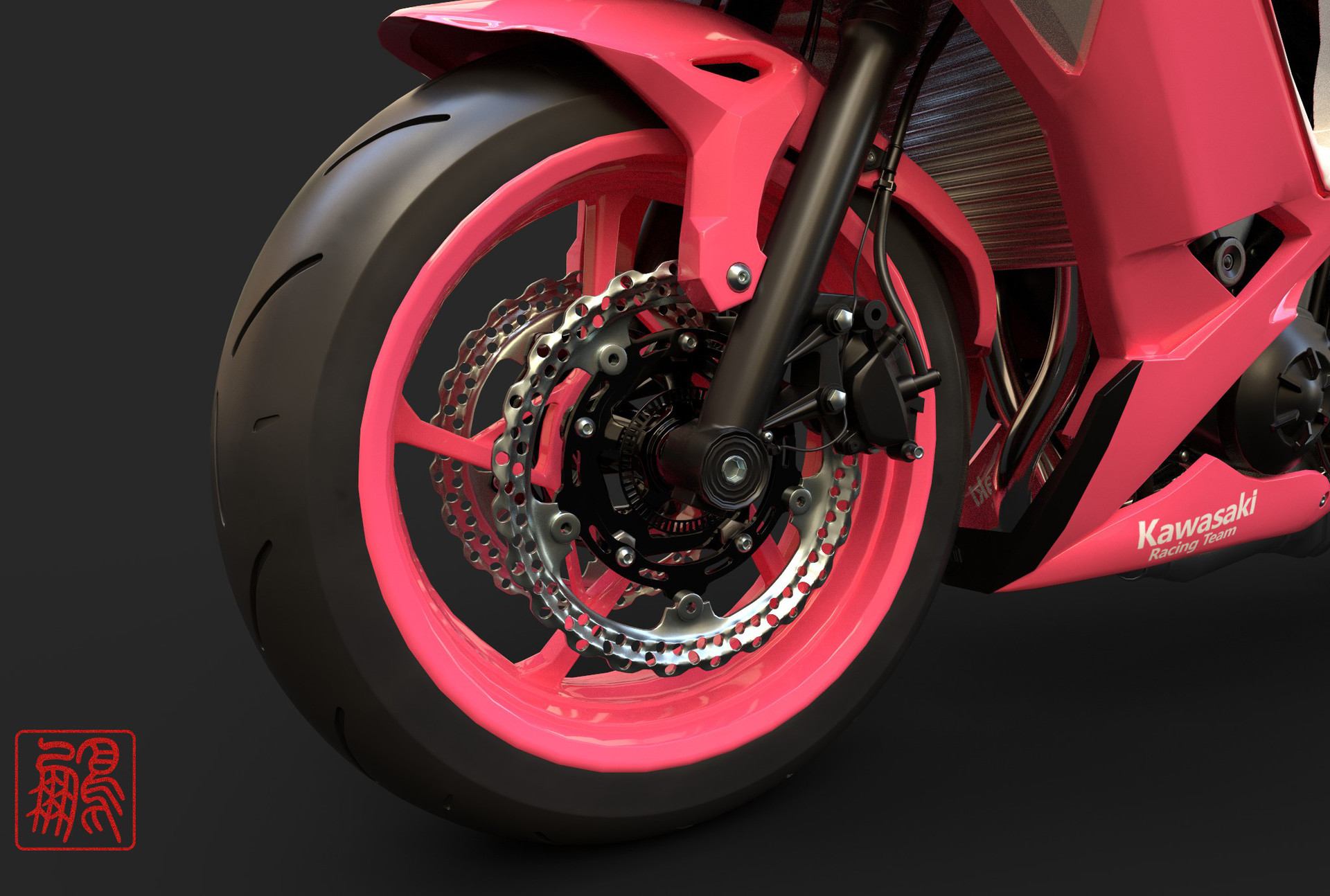 Pink Ninja Bikes
