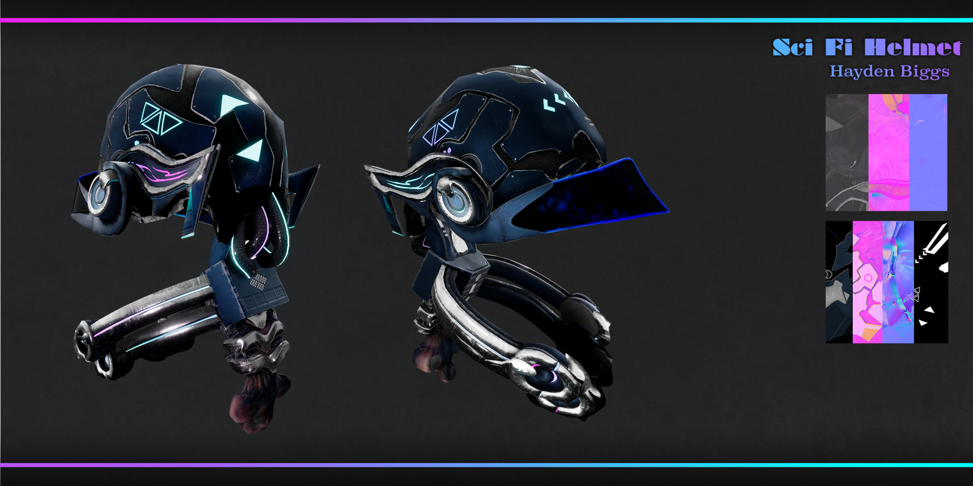 ArtStation - Sci-Fi Helmet