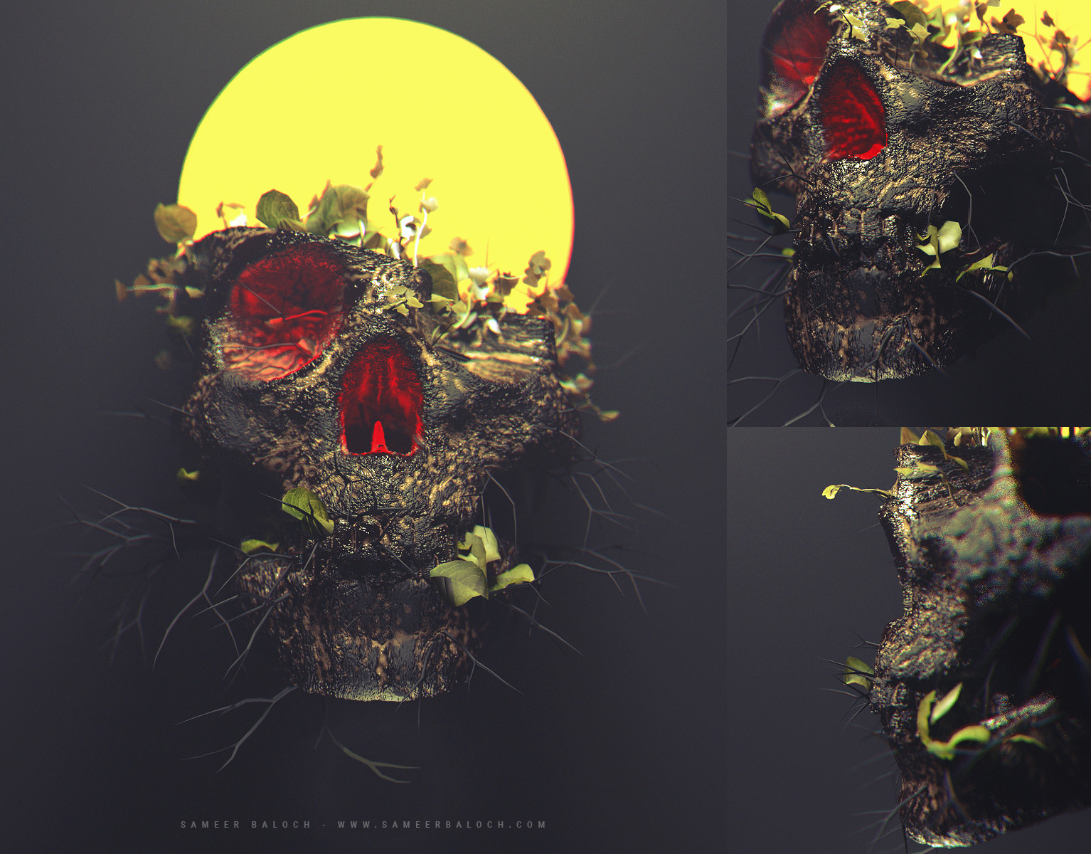 ArtStation - RUSTY SKULL