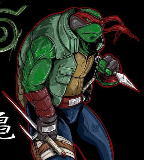 ArtStation - TMNT Konoha Jonin