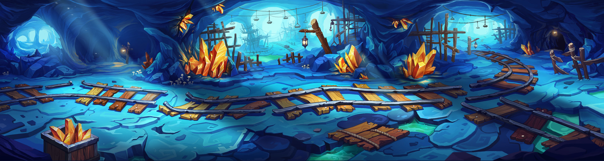 ArtStation - Side-scroller /Mine cave