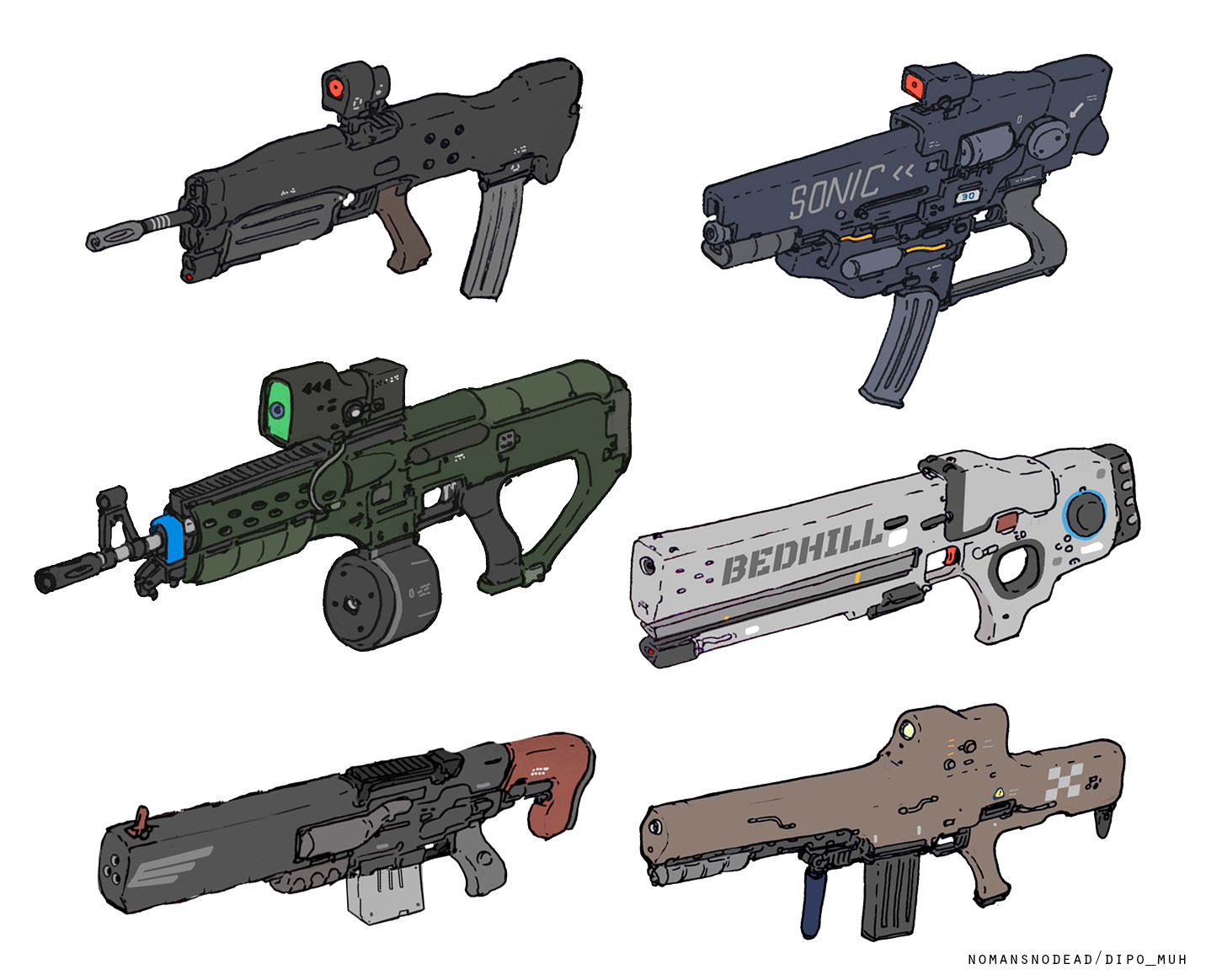 Dipo Muh. - Guns you dont need but want it so bad