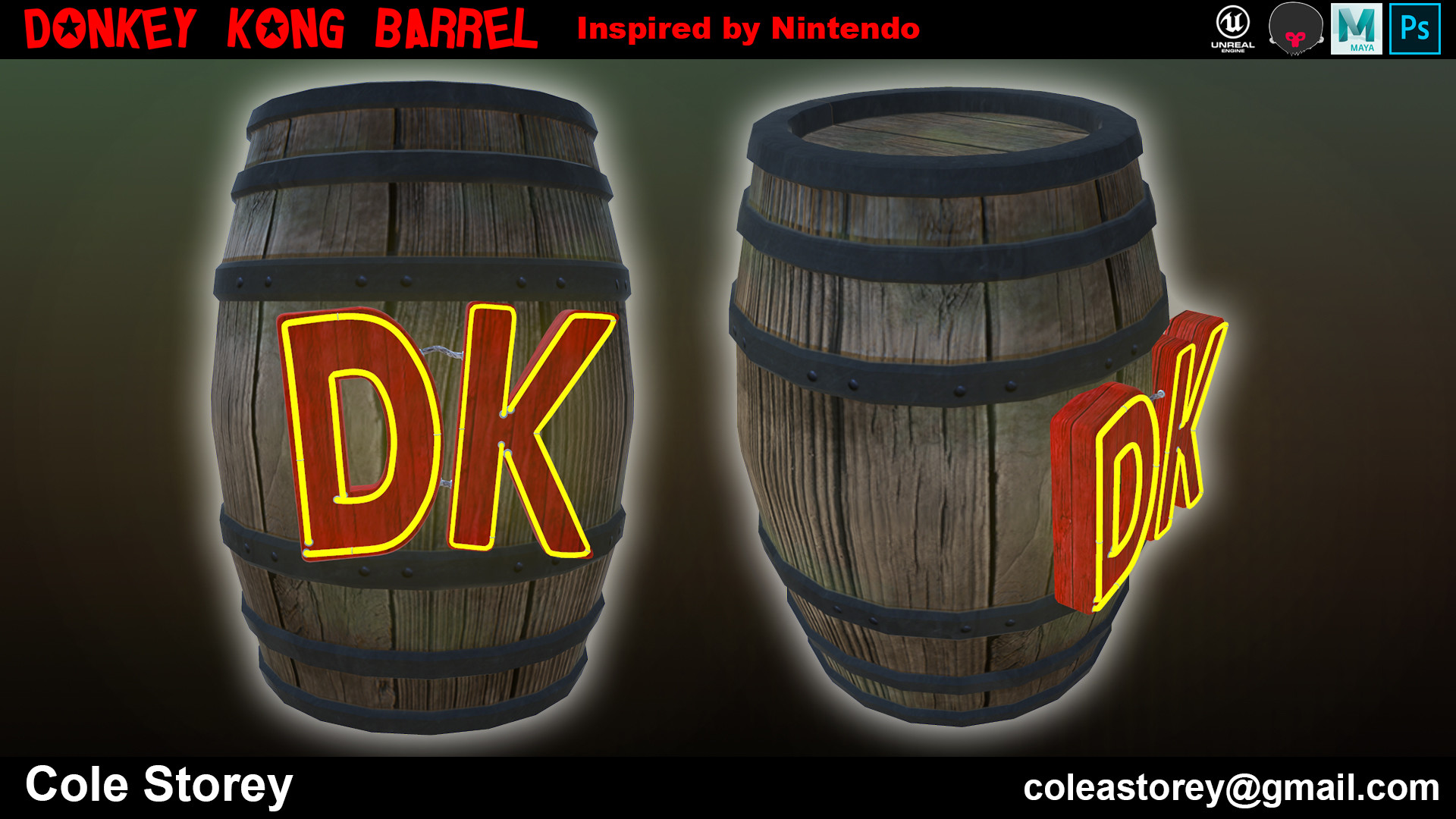 Donkey Kong Barrel