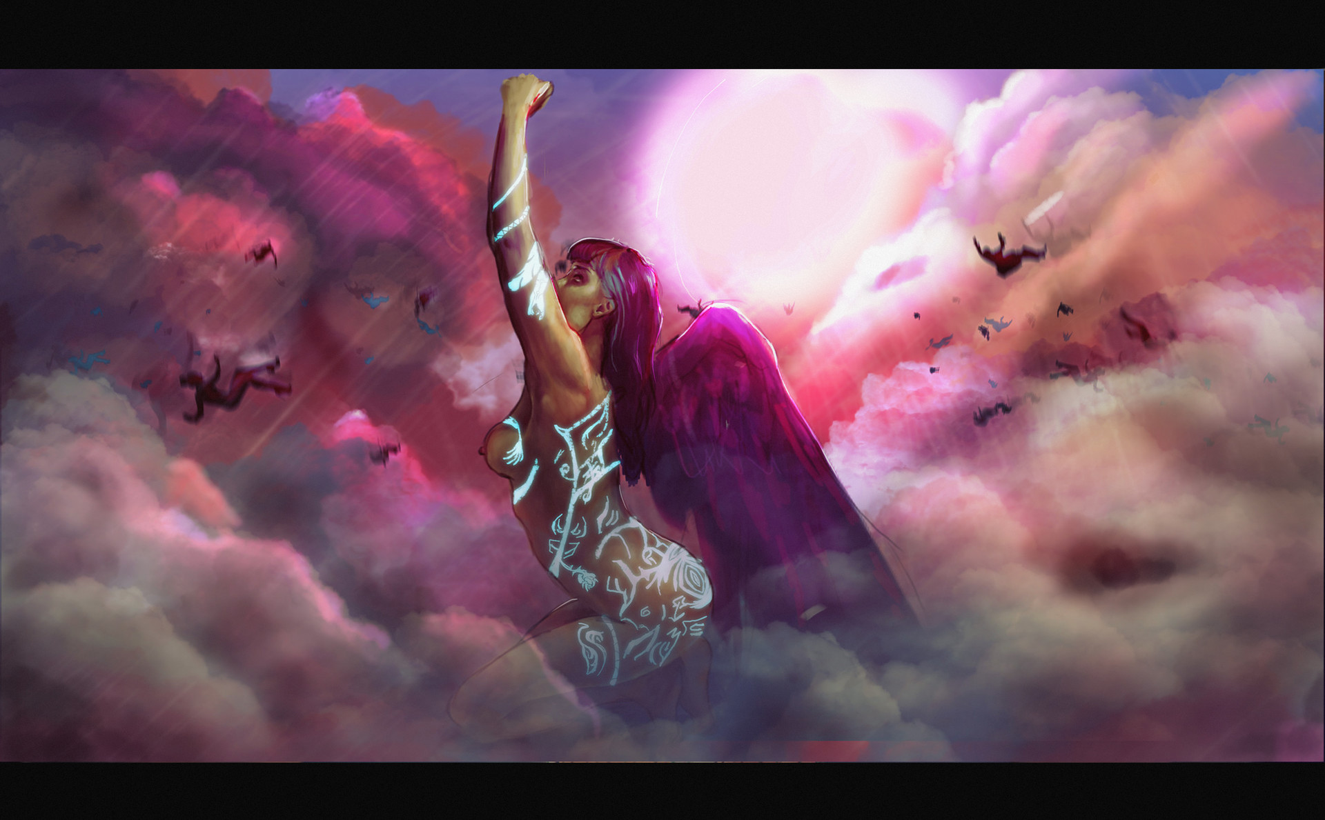 ArtStation - Falling angels