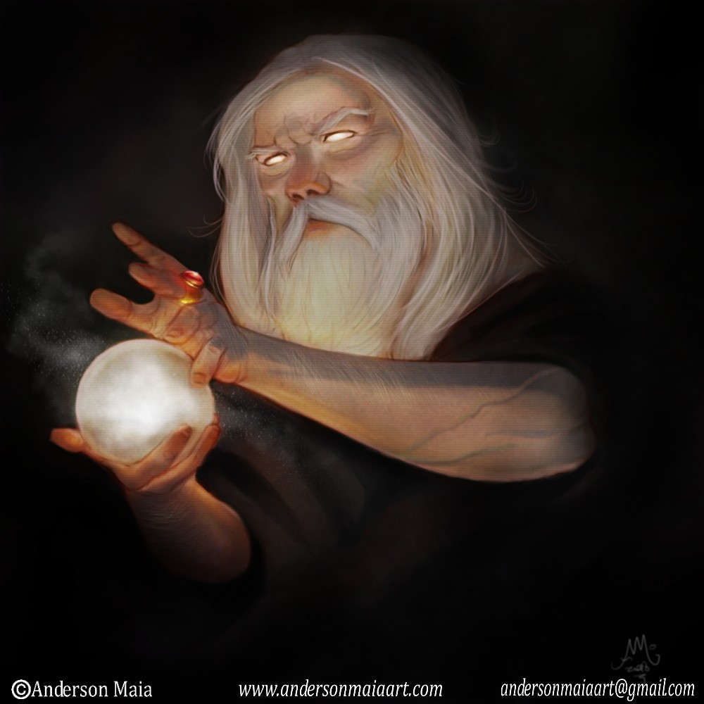ArtStation - Old School Wizard