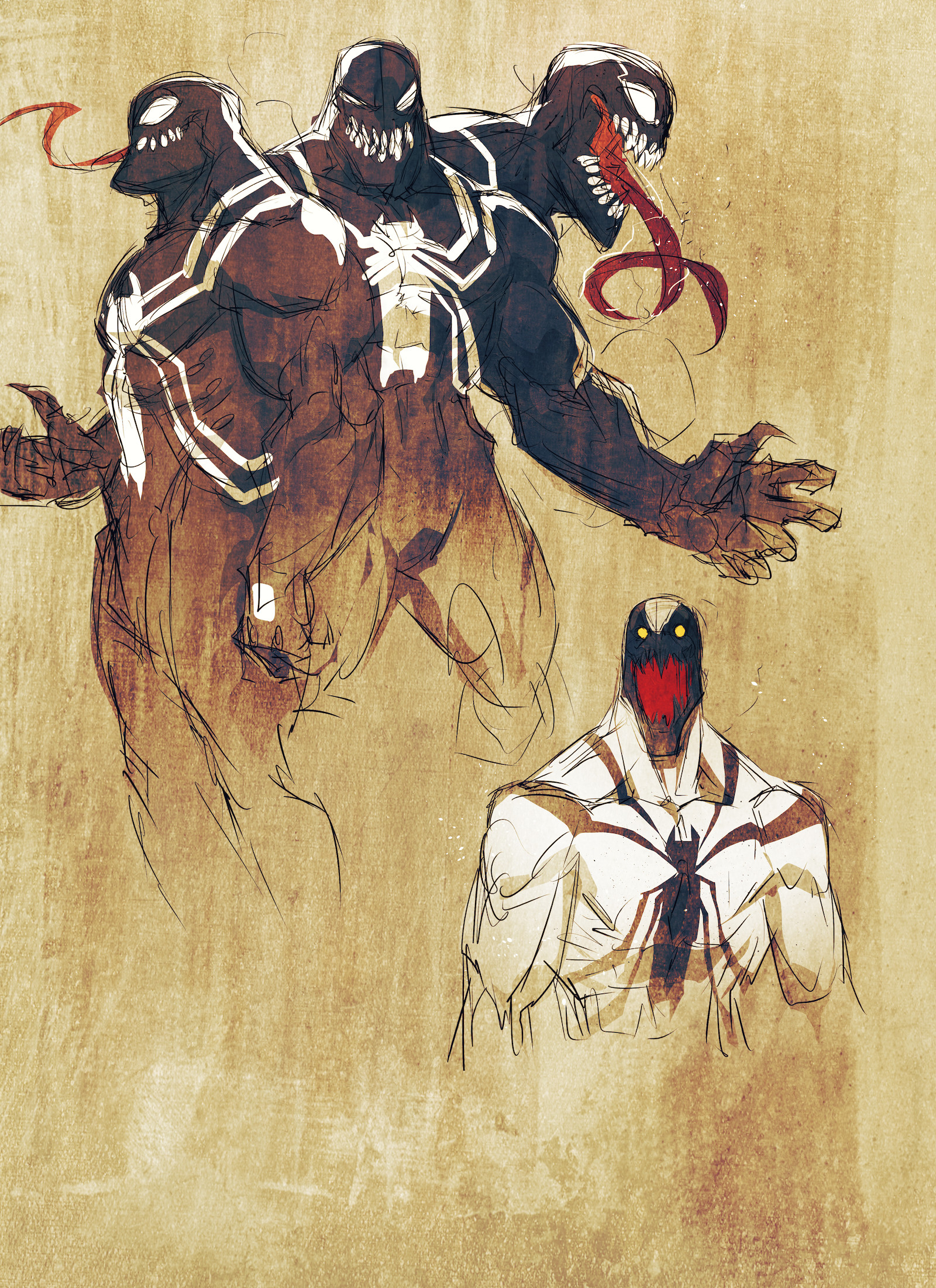 ArtStation - Venom sketches