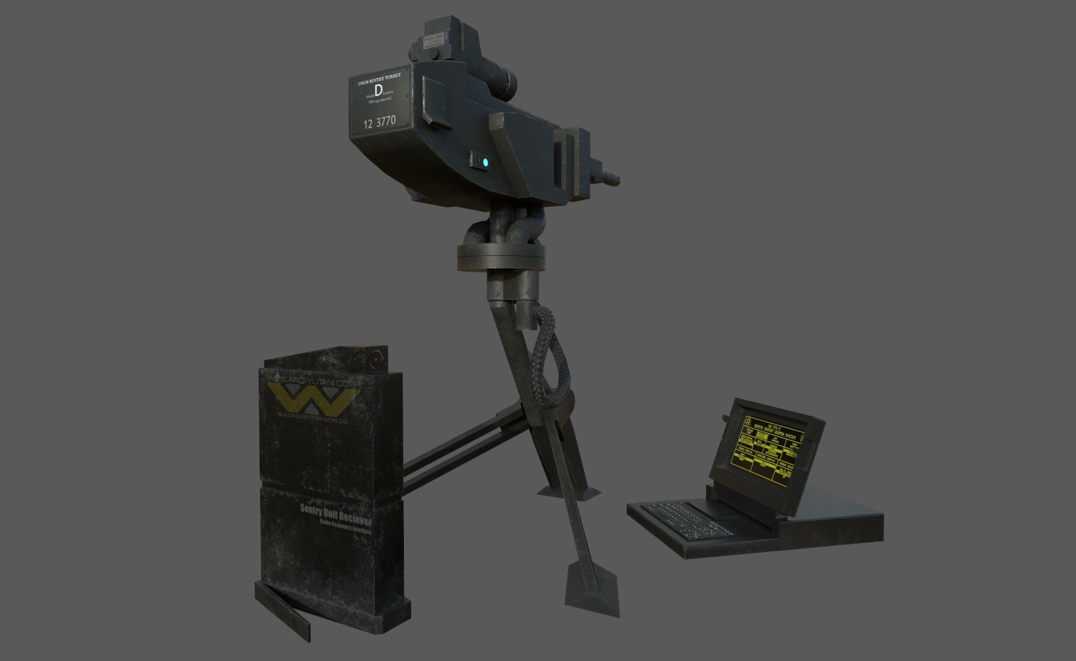 Claudiusz Dudek - Aliens Sentry Gun