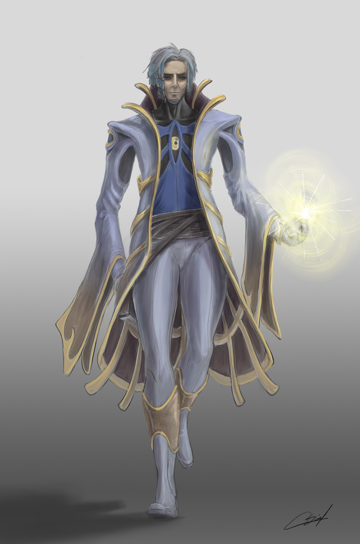 ArtStation - Male Sorcerer