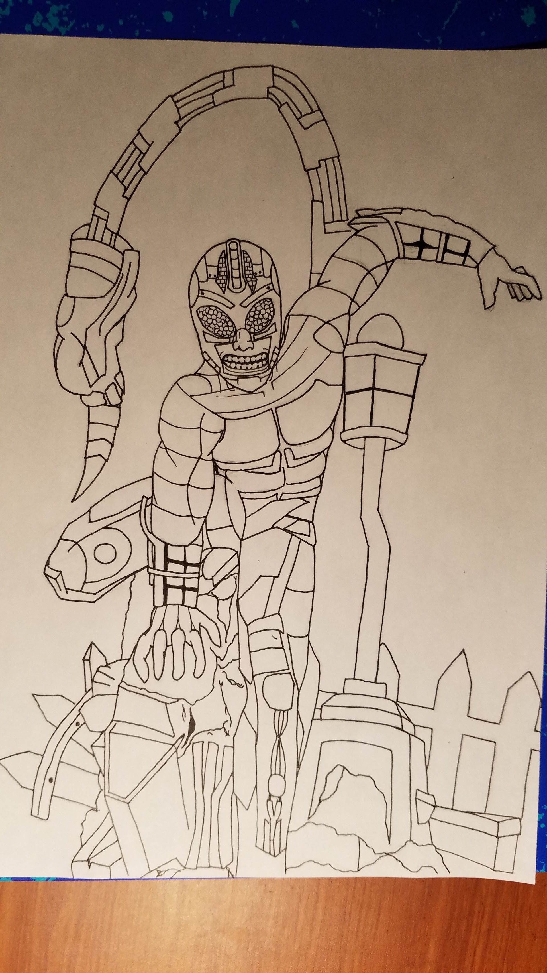 marvel scorpion coloring pages