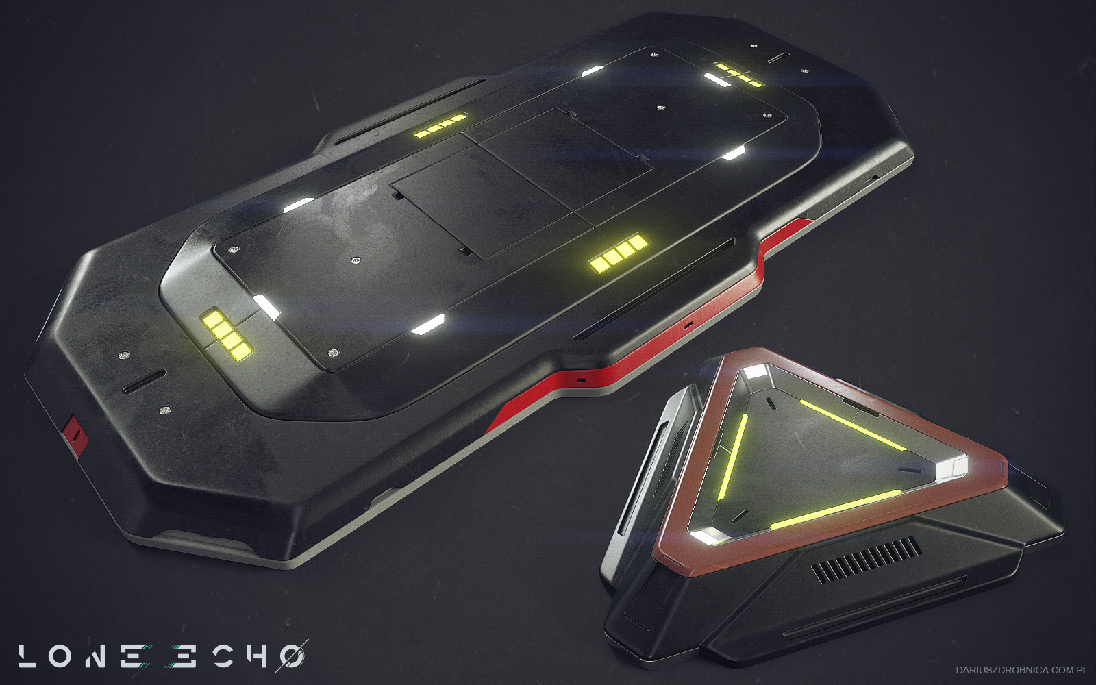 Dariusz Drobnica - Lone Echo - Hard surface props